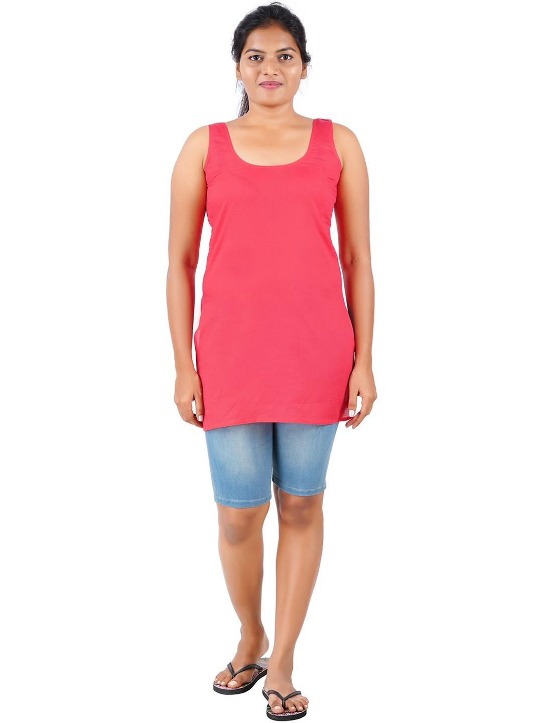 Buy Happy Bunny Women Cotton Thigh Length Inner Slip For Kurti ...