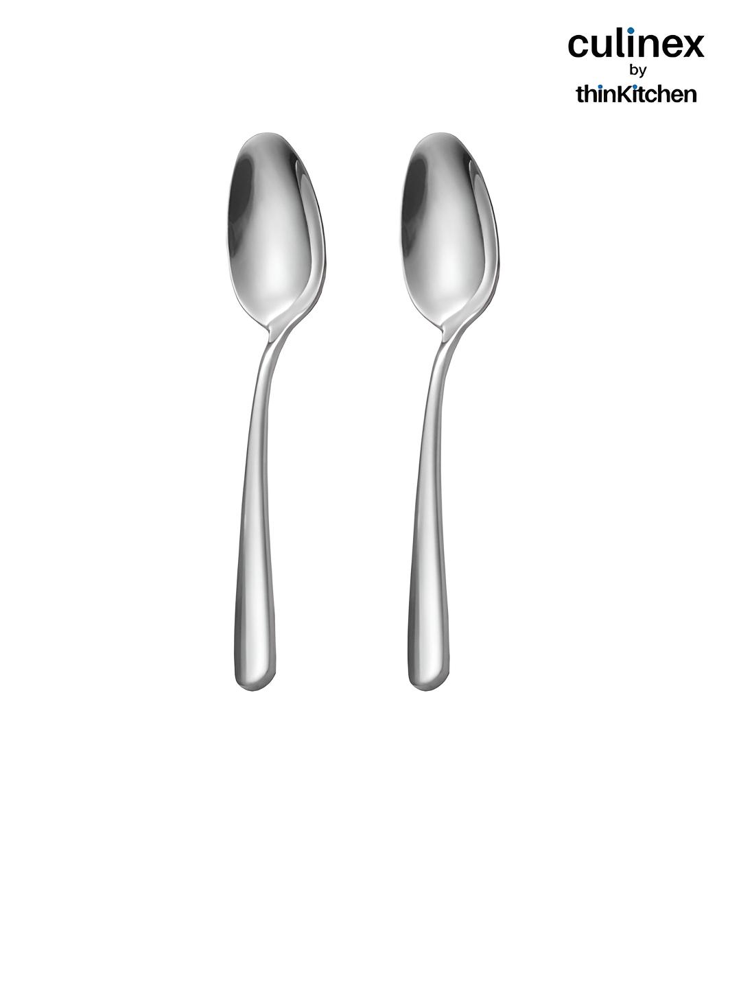 Buy Culinex By ThinKitchen Dora Silver Toned Stainless Steel Cutlery ...