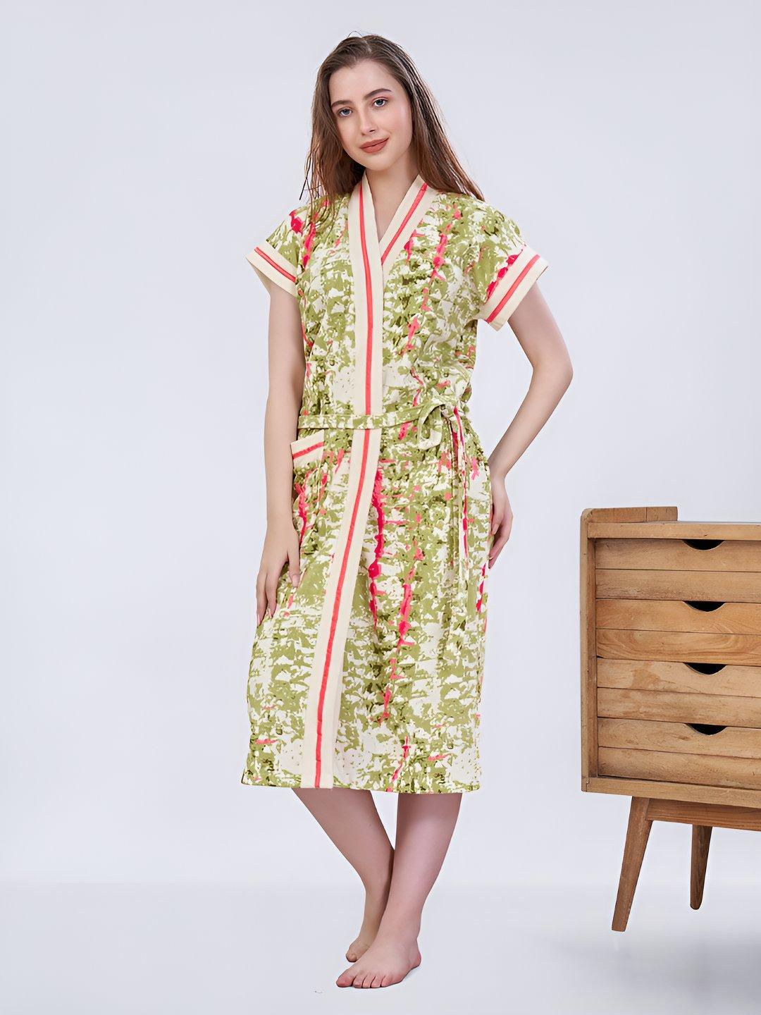 Buy Sand Dune Printed Bath Robe - Bath Robe And Wraps for Women ...