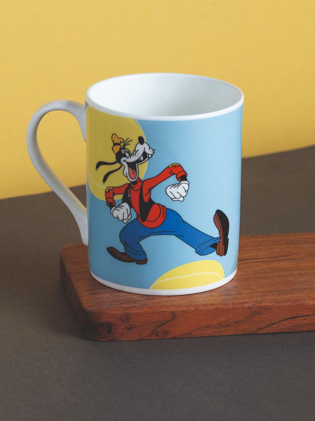 Buy CLAY CRAFT Official Disney Mug Goofy Print Fine Ceramic Coffee Mug ...