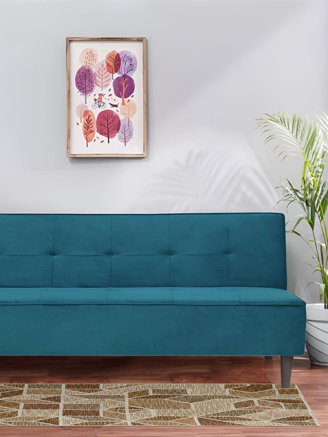 Buy Solis Primus Comfortable Three Seater Green Inflatable Sofa ...