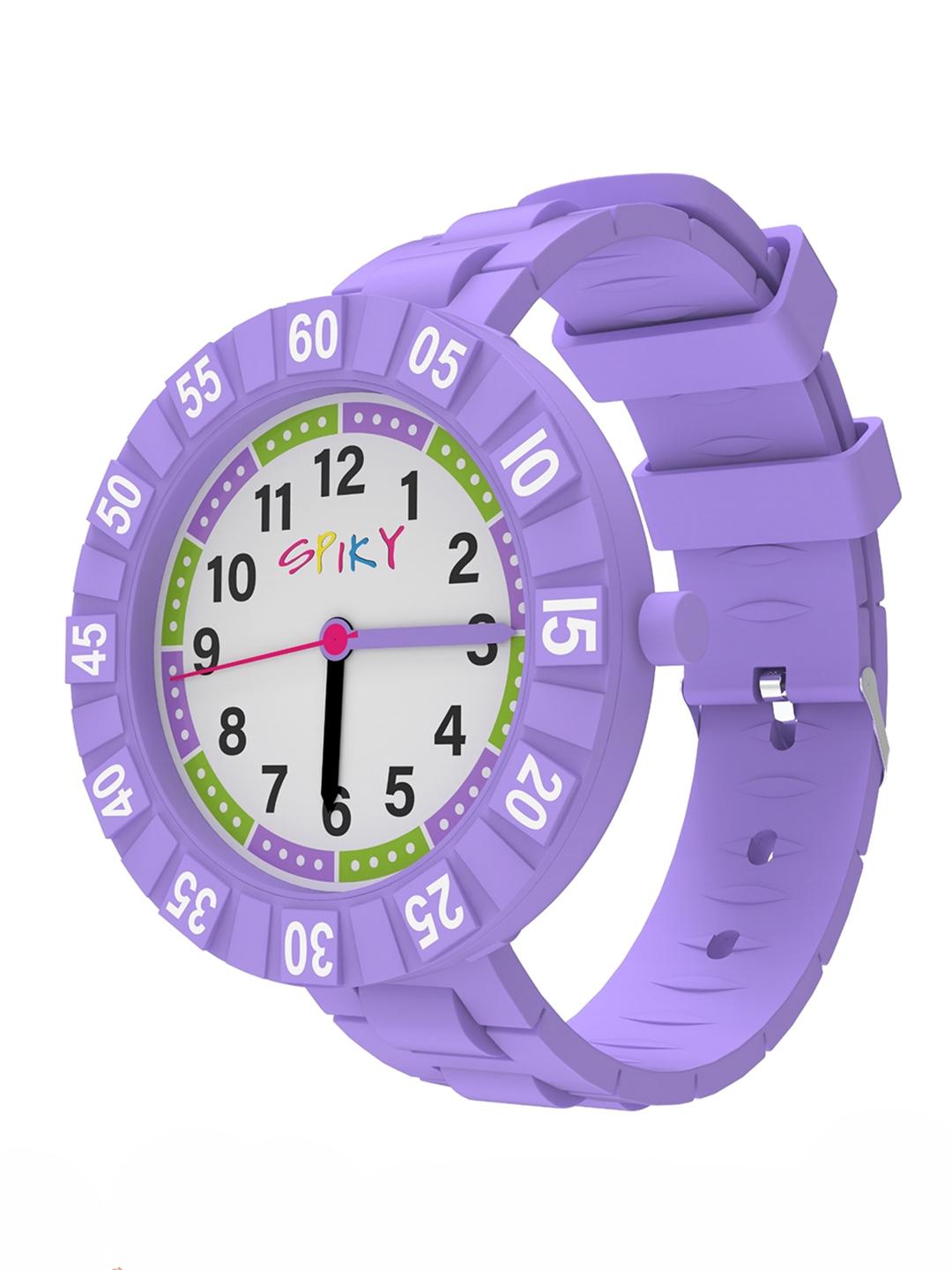 Buy Spiky Kids Dial & Straps Analogue Watch SPKEVA43_C5_PUR - Watches ...