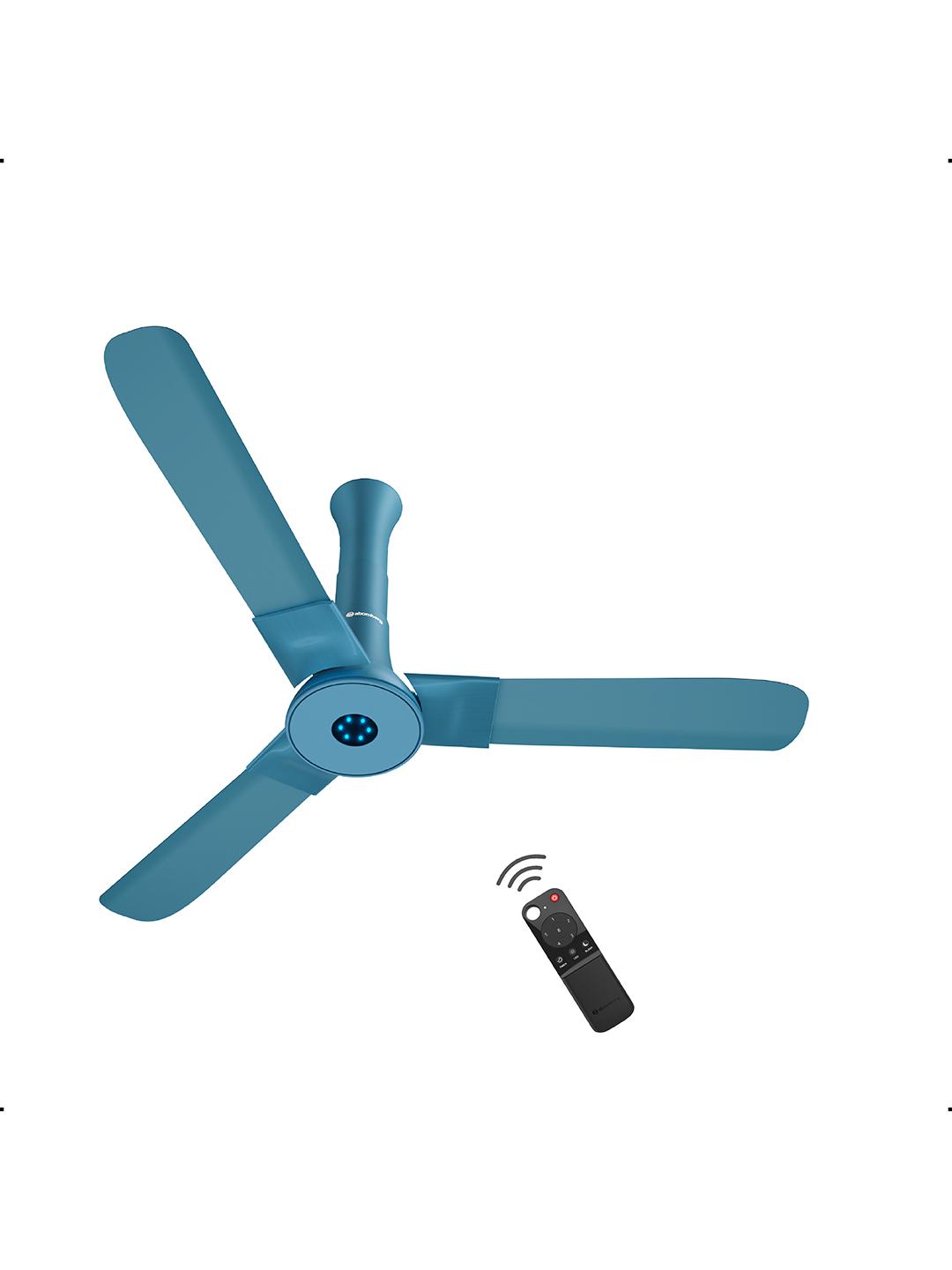 Buy Atomberg Studio+ Aegean Blue 1200mm BLDC BEE 5 Star Ceiling Fan ...
