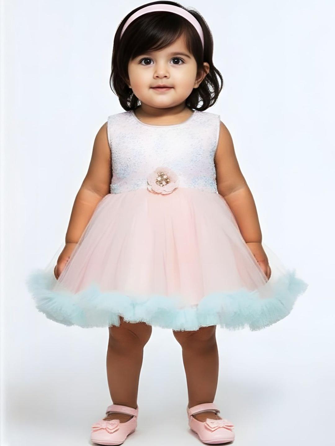 Buy Be Kids Girls Peach Dresses - Dresses for Girls 36964918 | Myntra