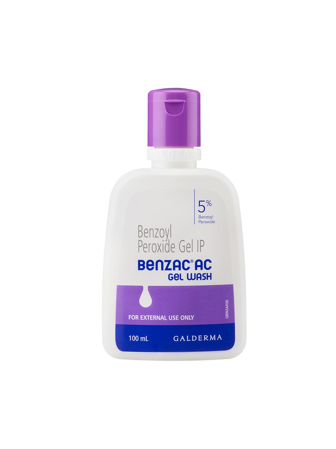 Buy Benzac AC Gel Face Wash 100ml - Face Wash And Cleanser for Unisex ...