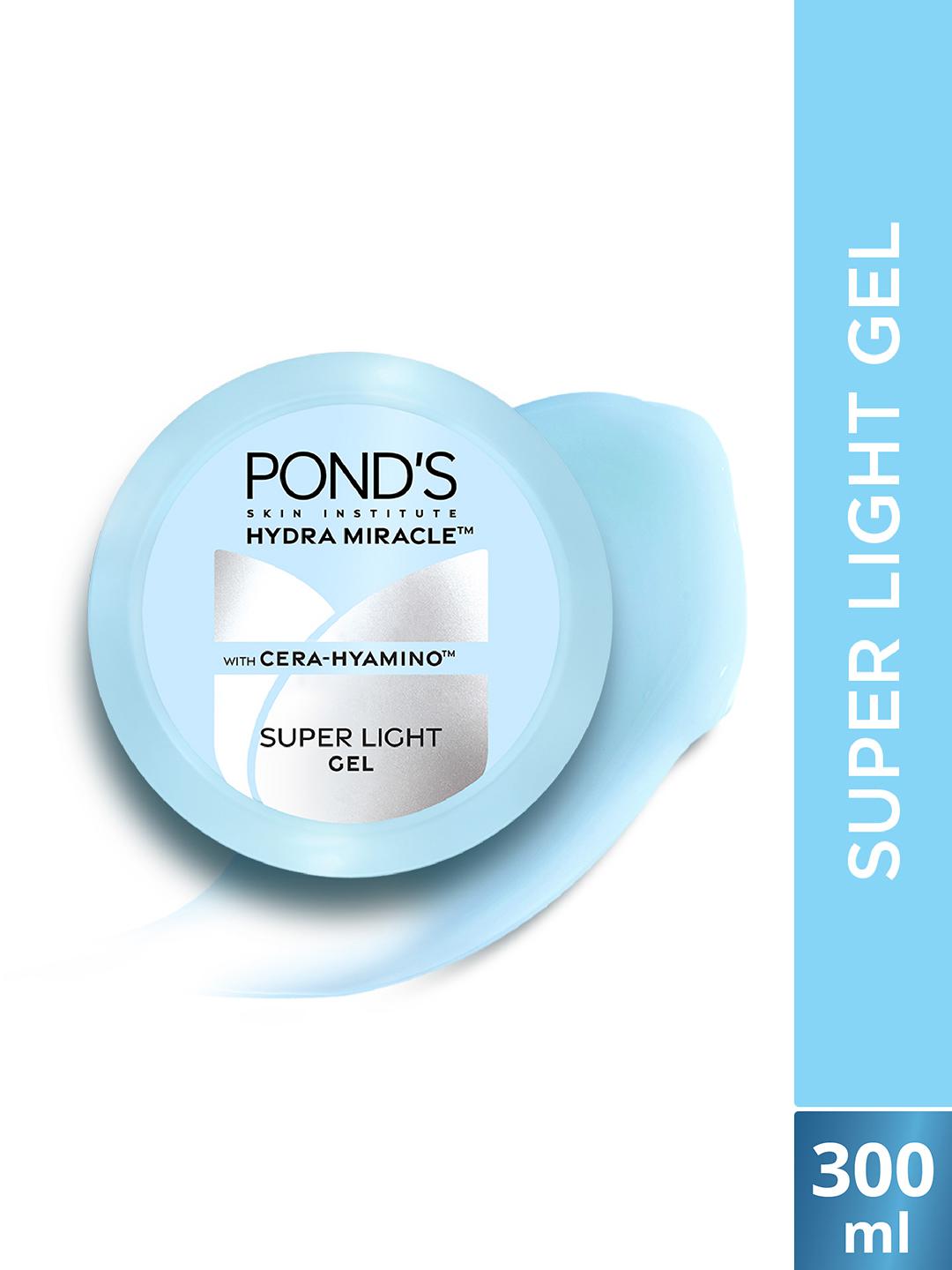 Buy Ponds Super Light Gel Oil Free Moisturizer With Cera Hyamino 300 G ...