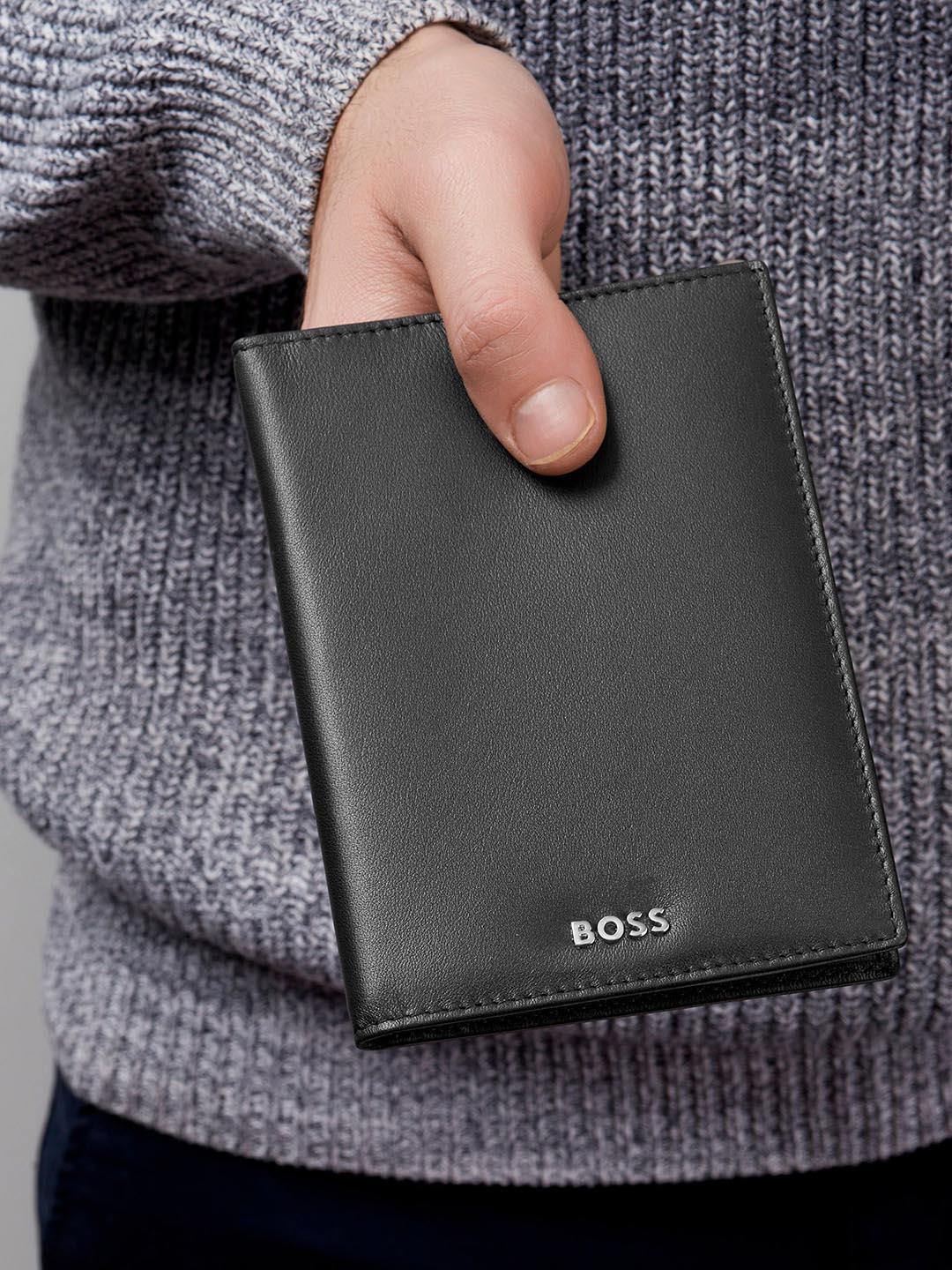 Buy Hugo Boss Men Brand Logo Two Fold Wallet - Wallets for Men 36275506 ...