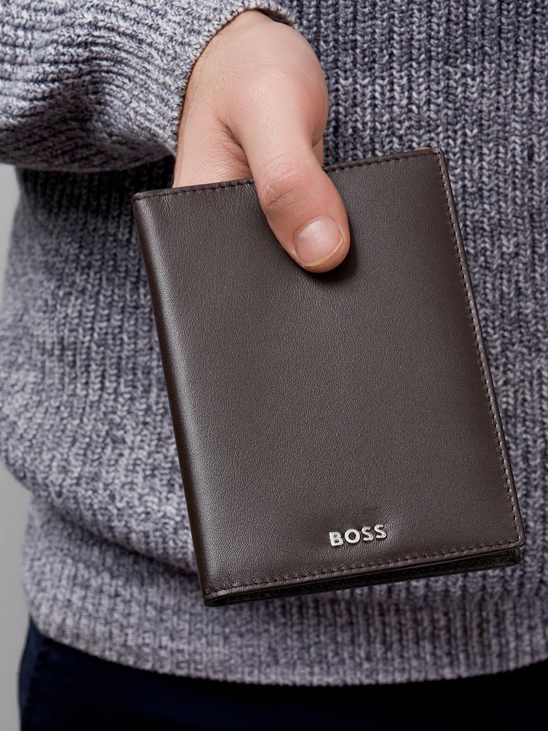 Buy Hugo Boss Men Leather Two Fold Wallet - Wallets for Men 36275507 ...