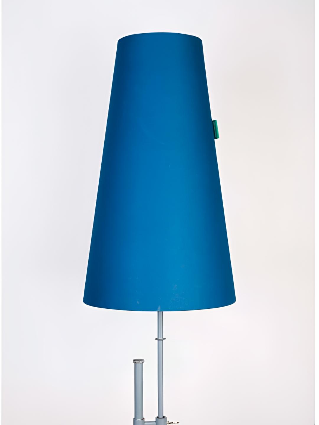 Buy FREEDOM TREE Blue Metal Tall Taper Floor Lamps - Floor Lamps for ...