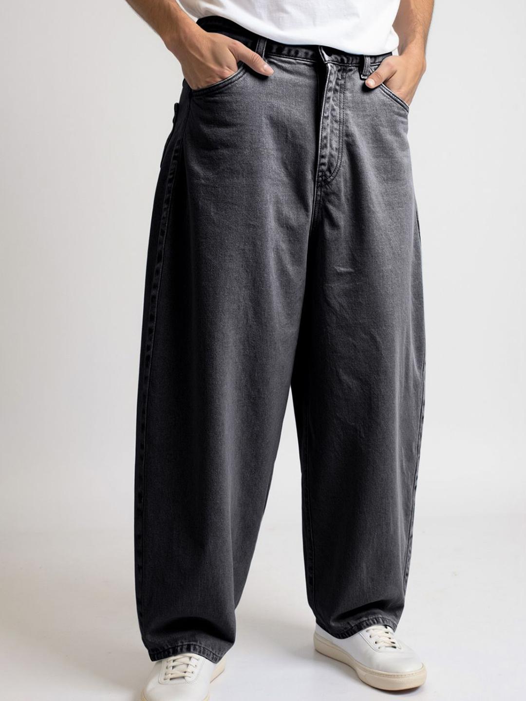 Buy Basixx Men Wide Leg Mid Rise Jeans - Jeans for Men 37005516 | Myntra
