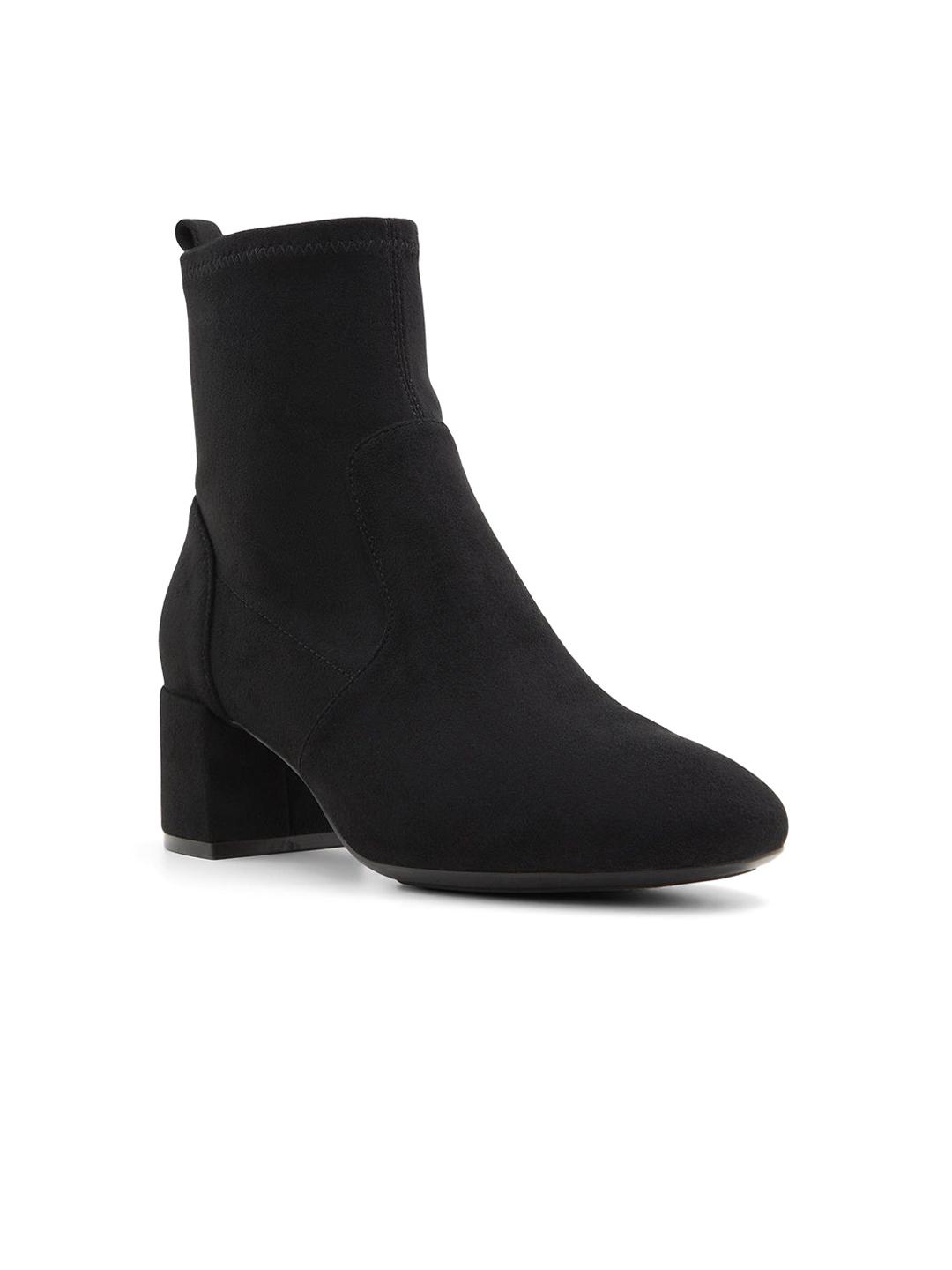 Buy ALDO Women Mid Top Block Heel Zipper Boots - Boots for Women ...