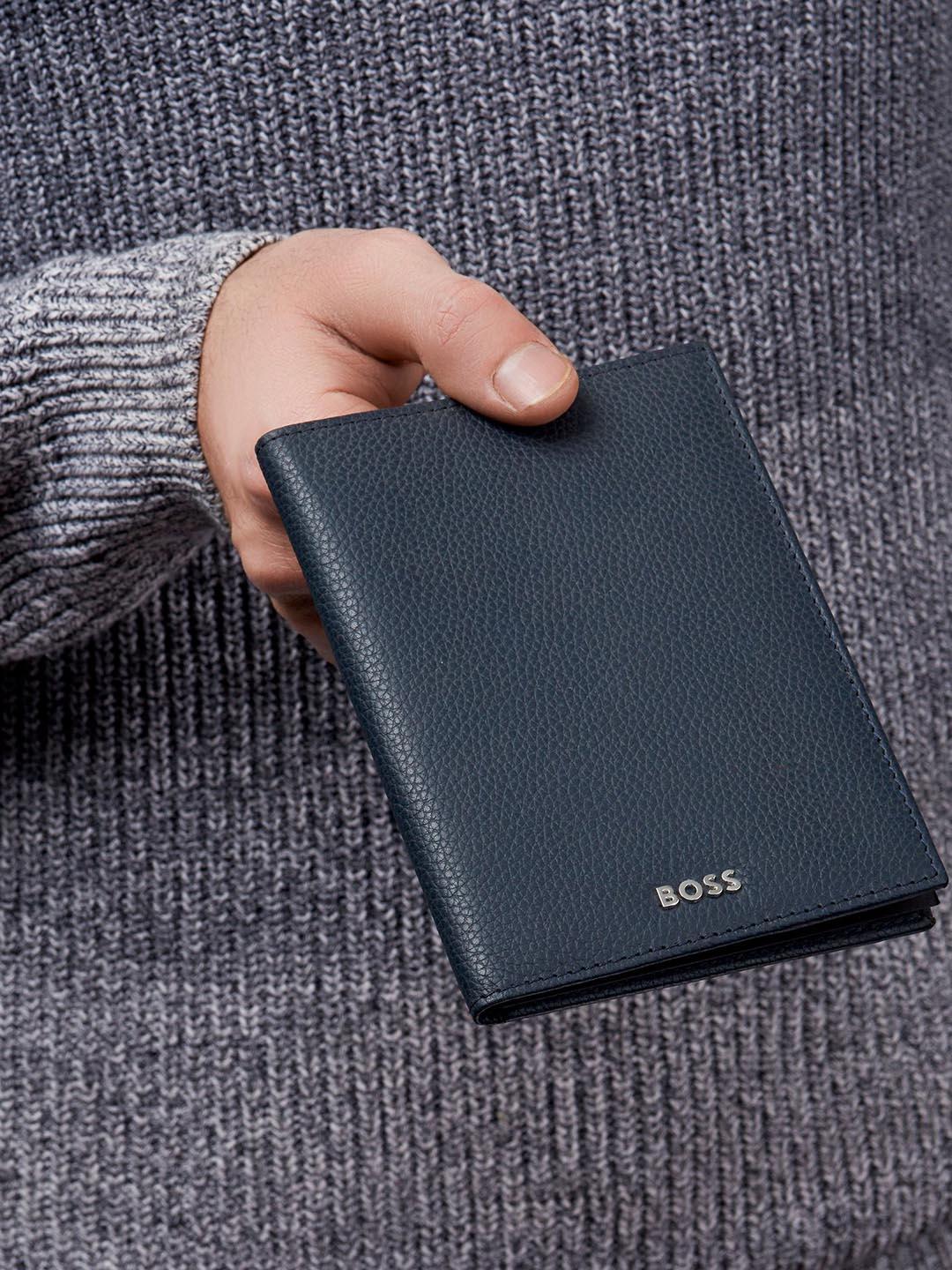 Buy Hugo Boss Men Leather Two Fold Wallet - Wallets for Men 36275503 ...