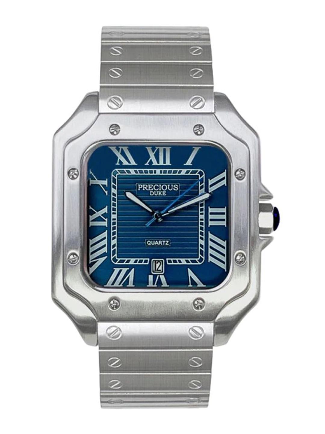Buy Precious Duke Men Stainless Steel Straps Analogue Watch PD72T8050 ...