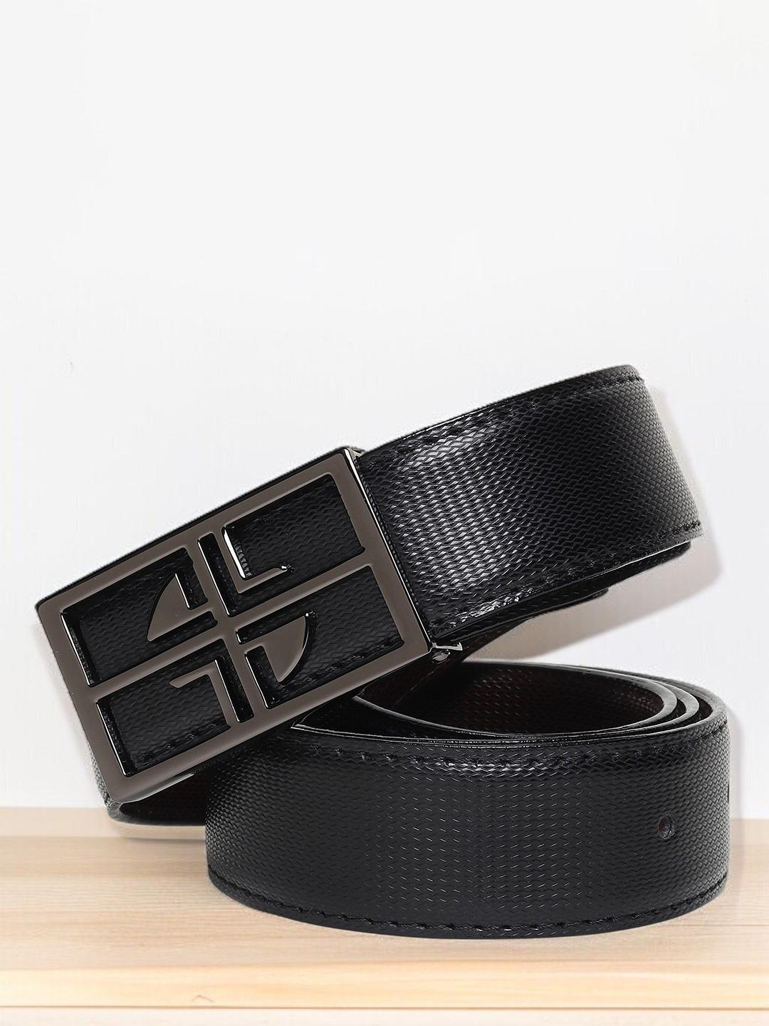 Buy Killer Men Textured PU Reversible Formal Belt - Belts for Men ...
