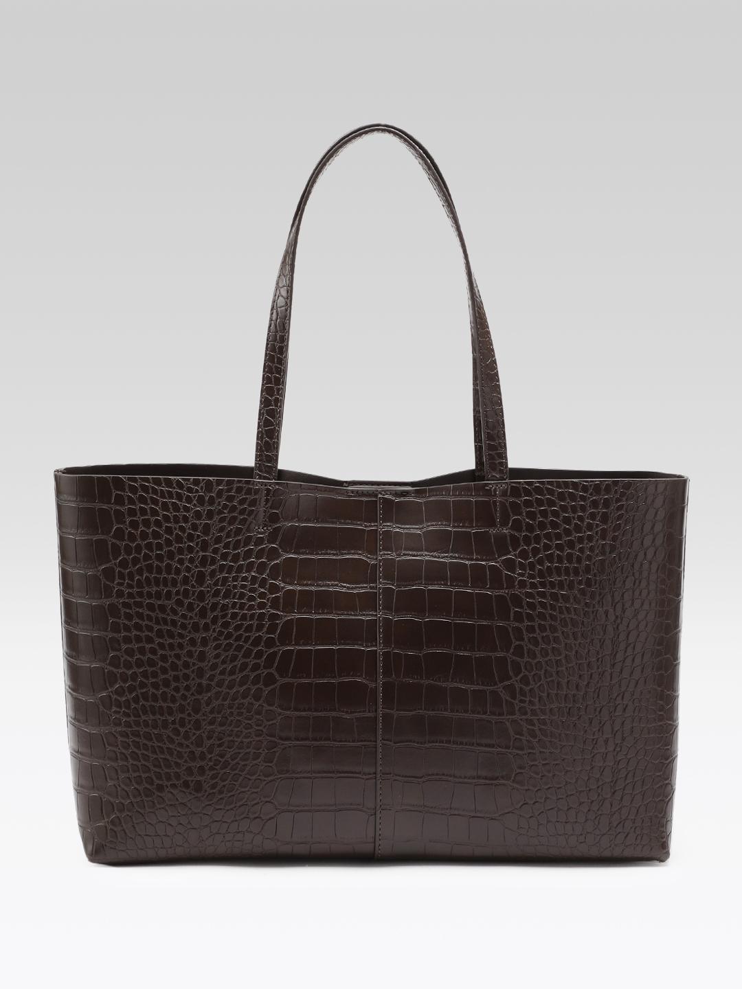 Buy MANGO Textured Structured Shoulder Bag - Handbags for Women ...