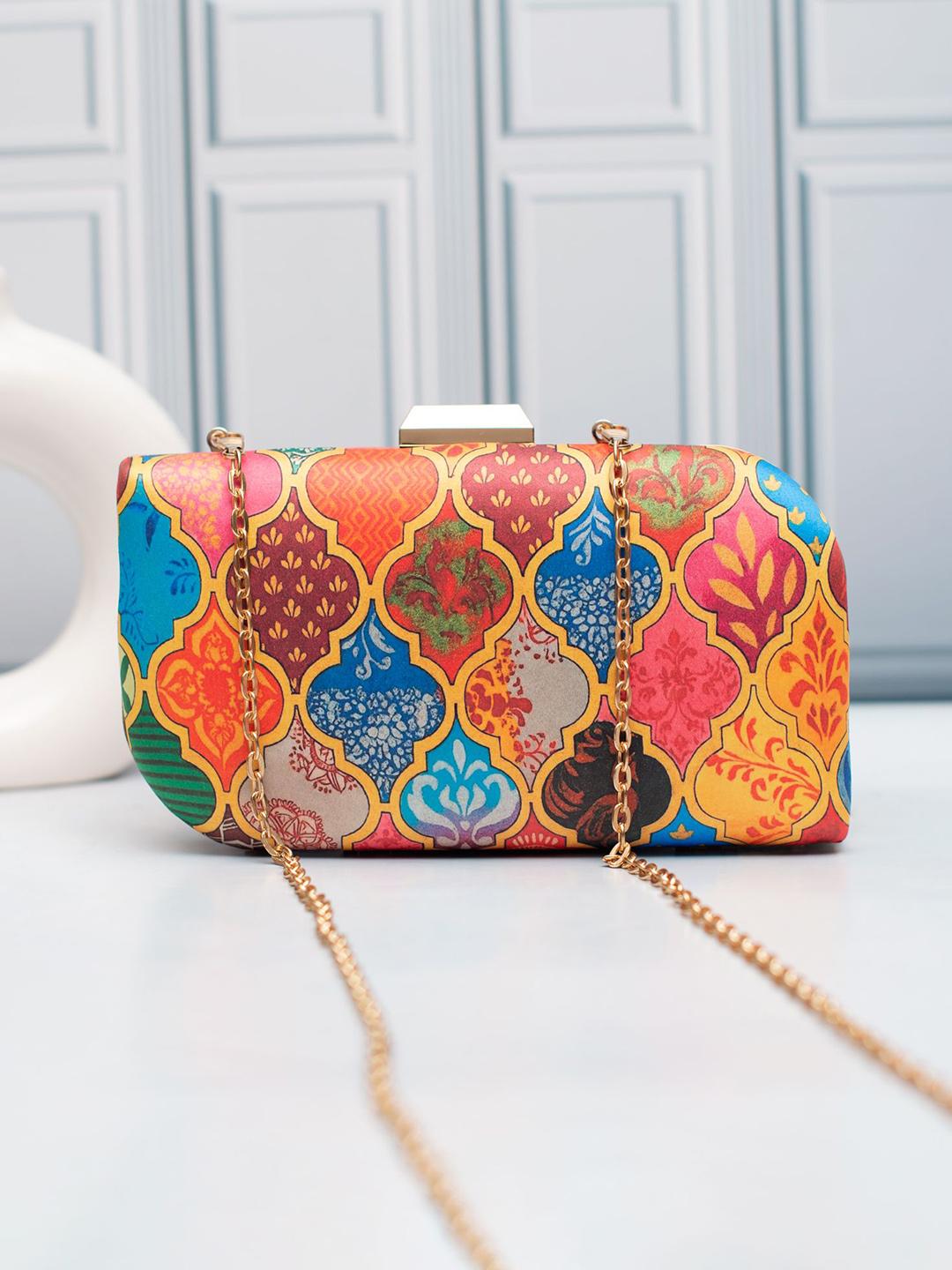 Buy ARTKLIM Printed Box Clutch - Clutches for Women 37026160 | Myntra