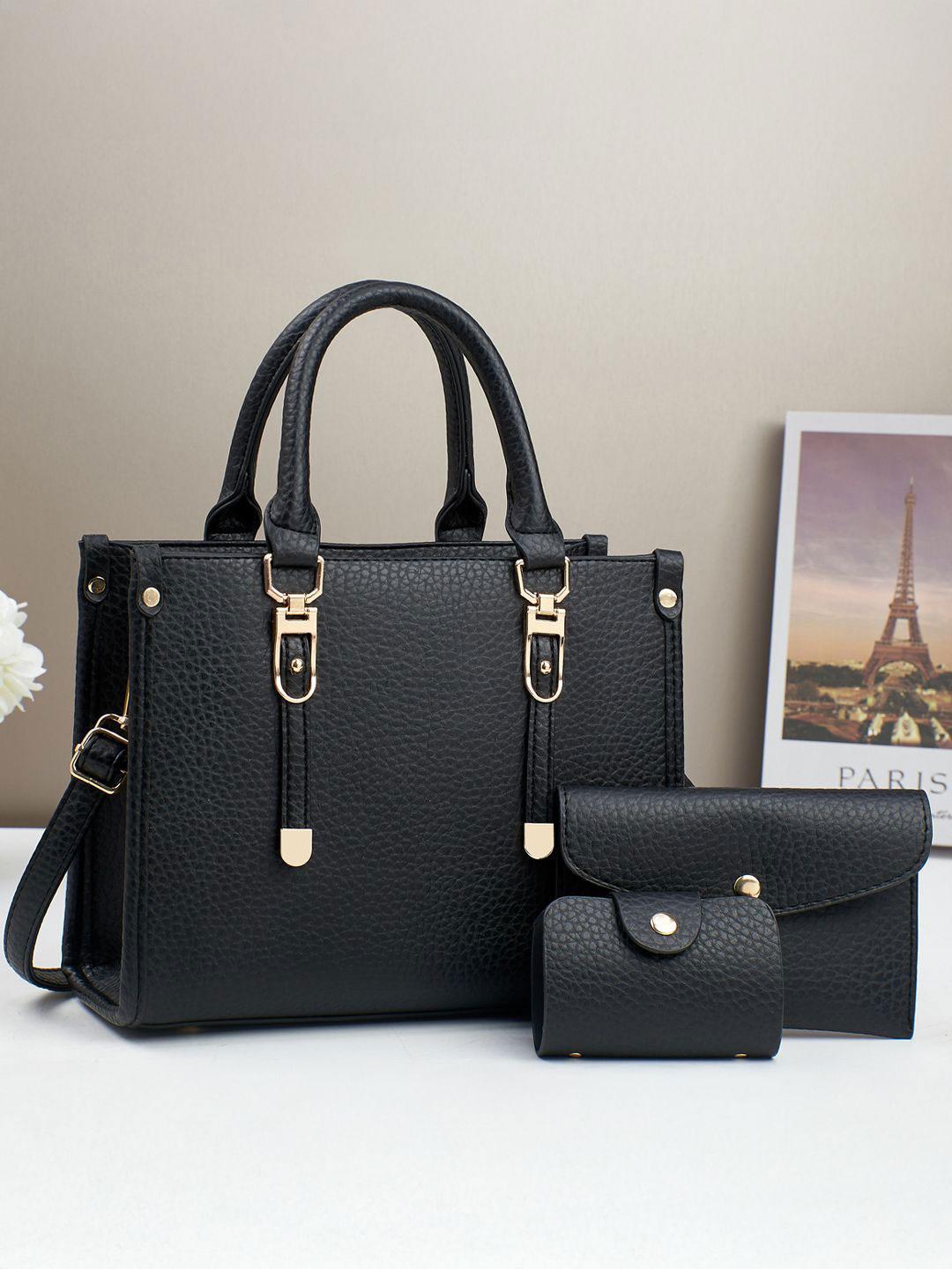 Buy StyleCast Women Textured Two Handles Structured Handheld Bag ...