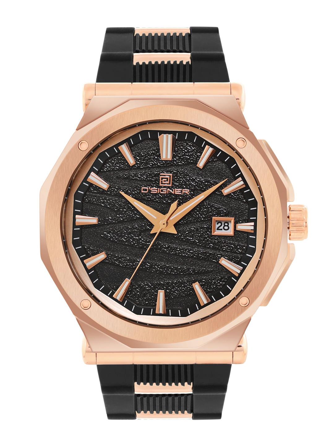 Buy D'SIGNER Men Dial & Straps Analogue Watch 806RGFS.3G - Watches for ...