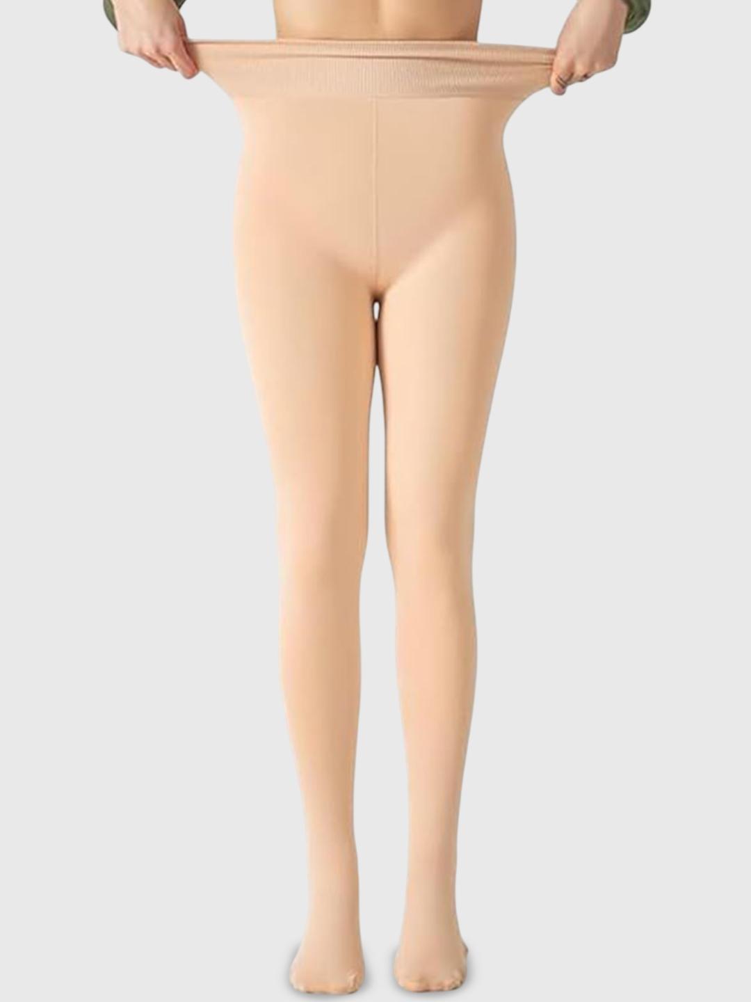 Buy Knots N Stiches High Waist Thermal Fleece Fur Stockings - Stockings ...