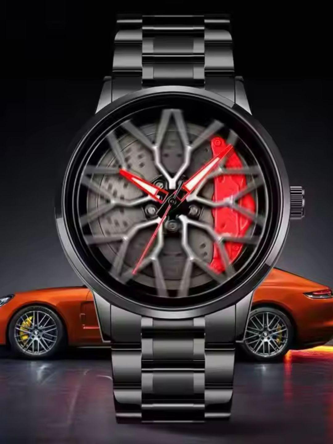 Buy ON TIME OCTUS Men Dial & Stainless Steel Textured Straps Analogue ...