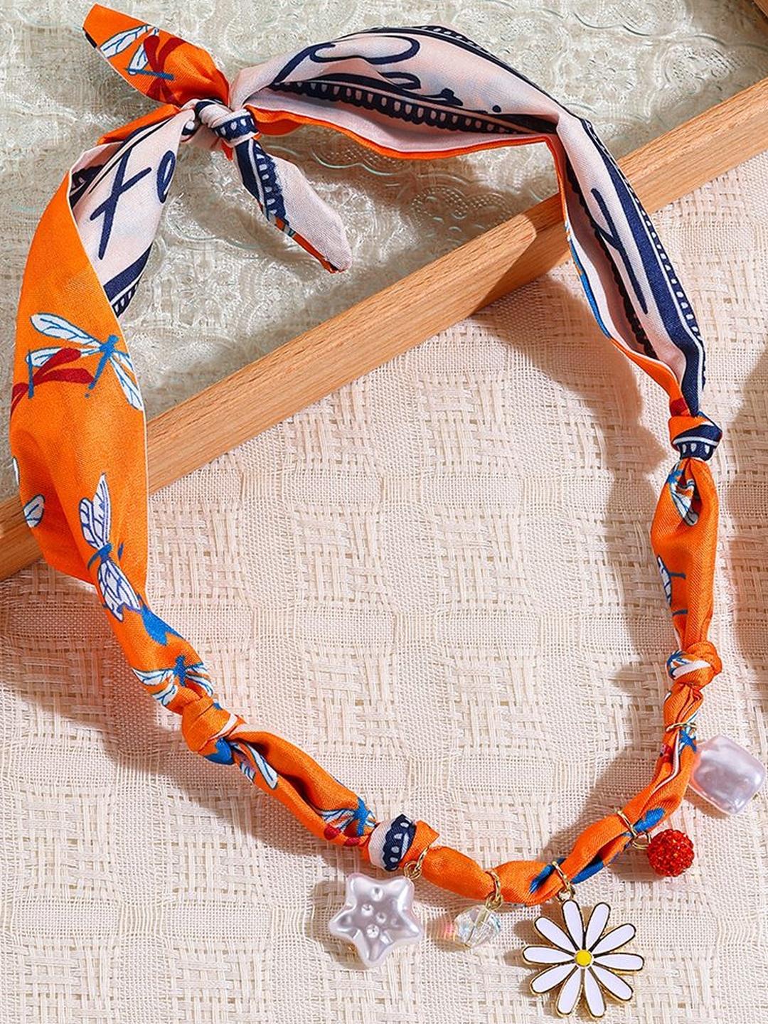 Buy StyleCast X Revolte Women Stones Studded Necklace & Chain ...