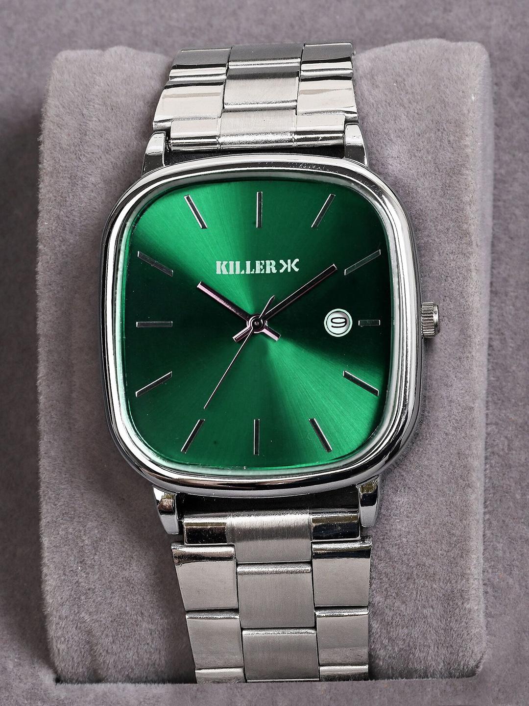 Buy Killer Men Analogue Watch Timewear 5020 Classic Green Date On 3 ...