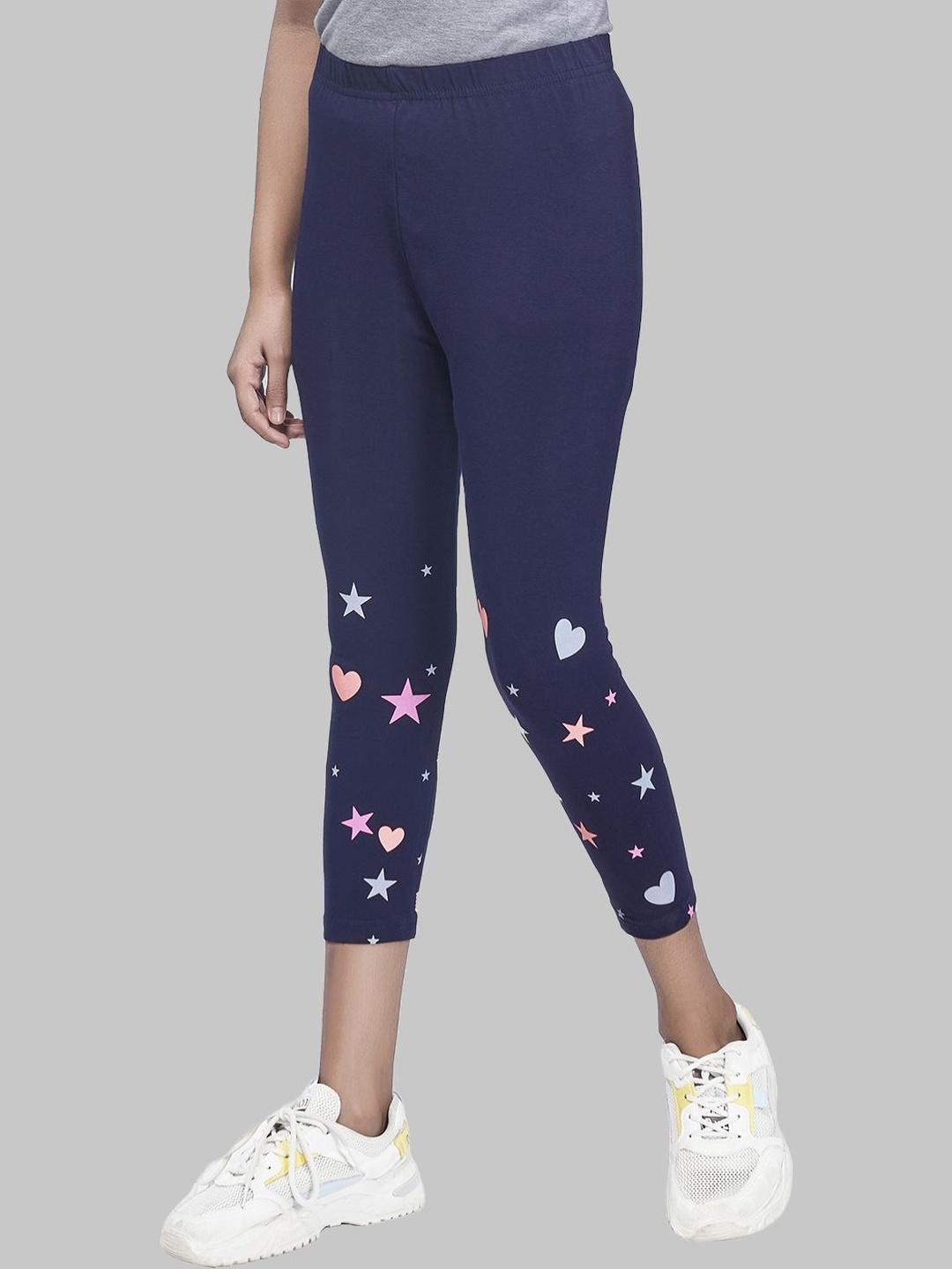 Buy ZUNIORS SSC Girls Pack Of 3 Printed Mid Rise Capris - Capris for ...