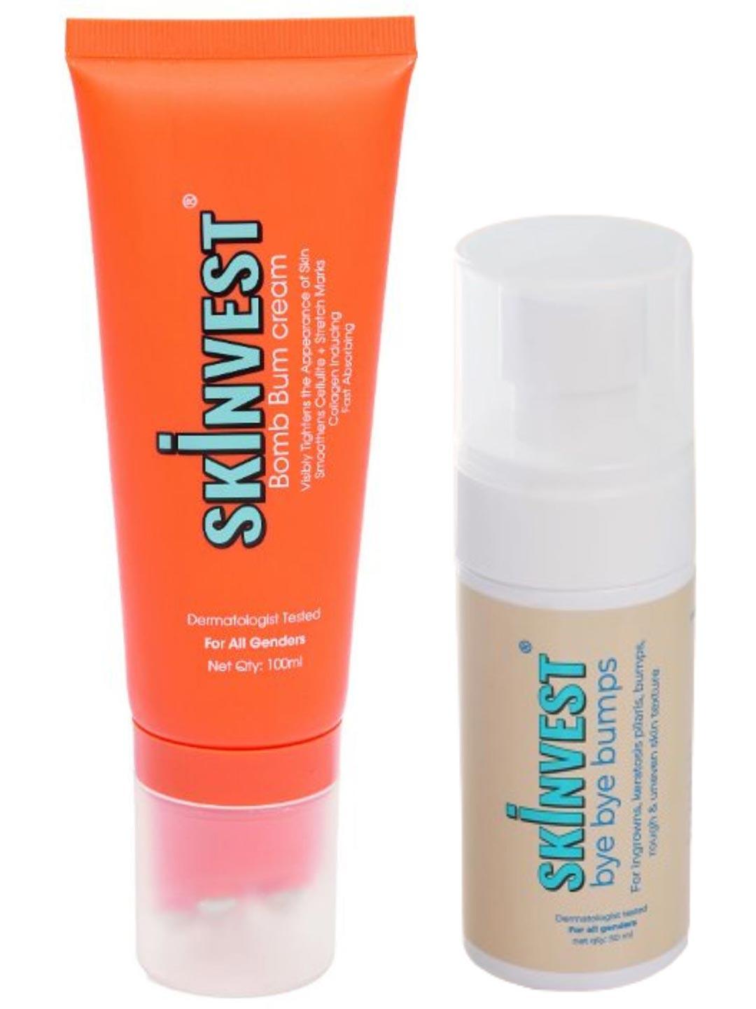 Buy SKINVEST Bomb Bum Body Cream 100ml Bye Bye Bumps Exfoliating Mist ...