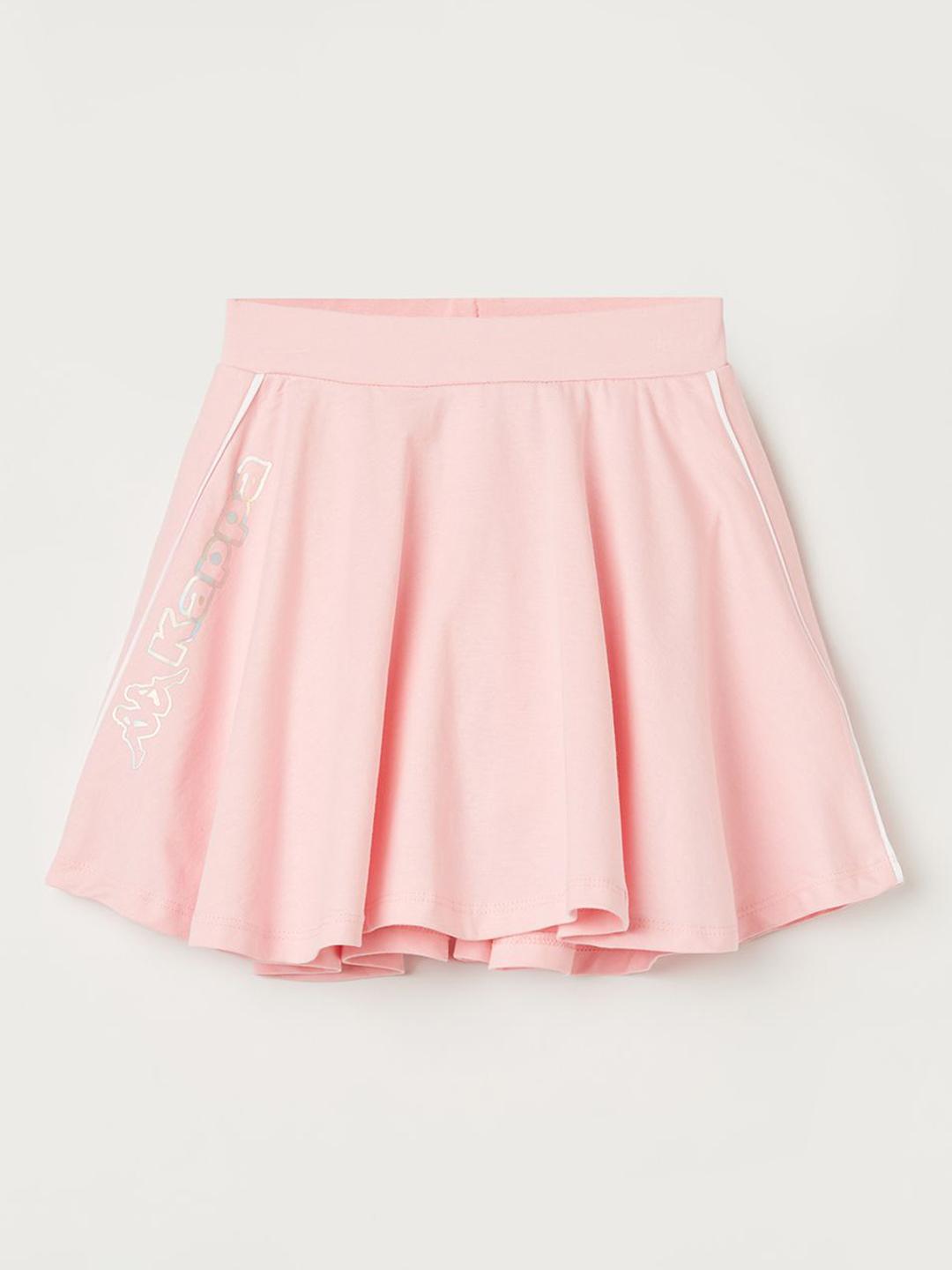Buy Kappa Girls Printed Pure Cotton A Line Knee Length Skirt - Skirts ...