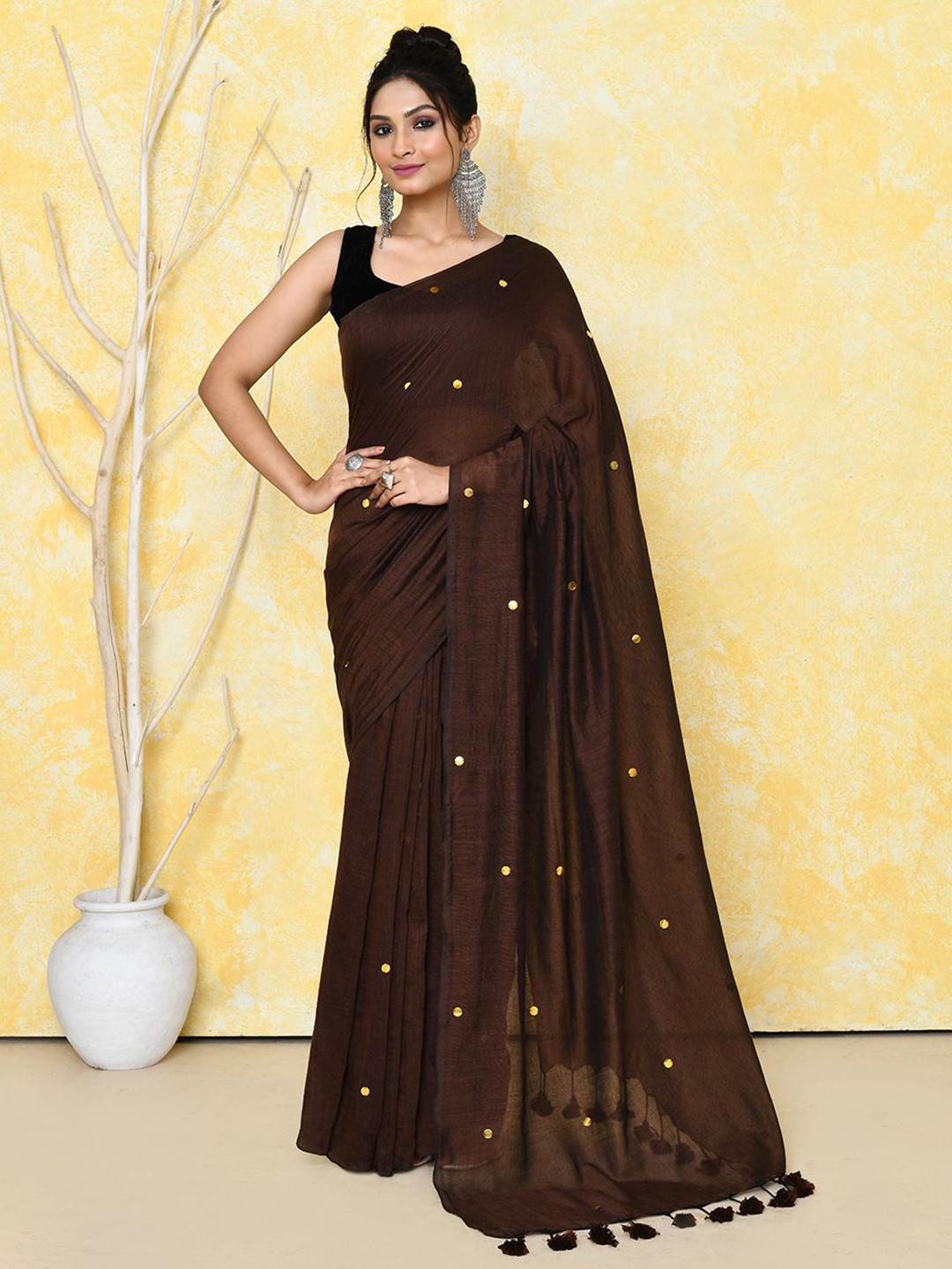 Buy Piyari Fashion Embellished Saree - Sarees for Women 36489273 | Myntra