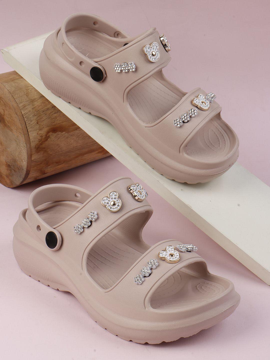 Buy Myshtezia Self Design Slider Flip Flop - Flip Flops for Women ...