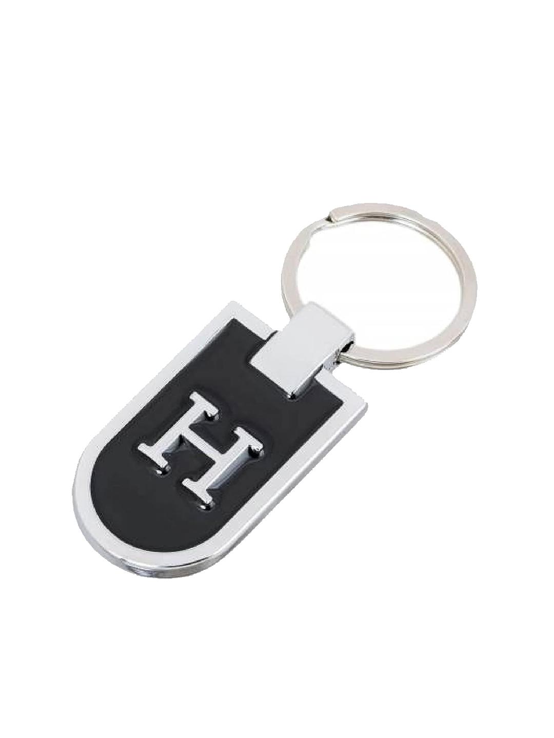 Buy AUGEN Stainless Steel Alphabet Letter H Key Chain - Key Chain for ...