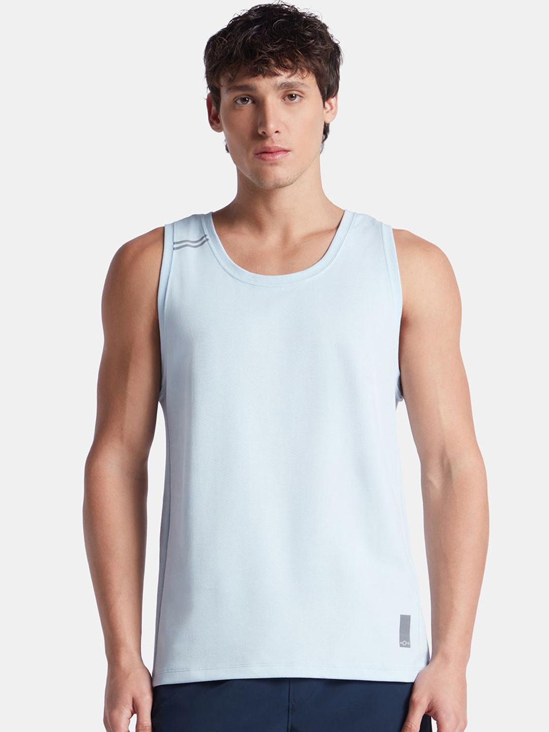Buy Jockey Super Round Neck Solid Tank Top MV06 - Innerwear Vests for ...