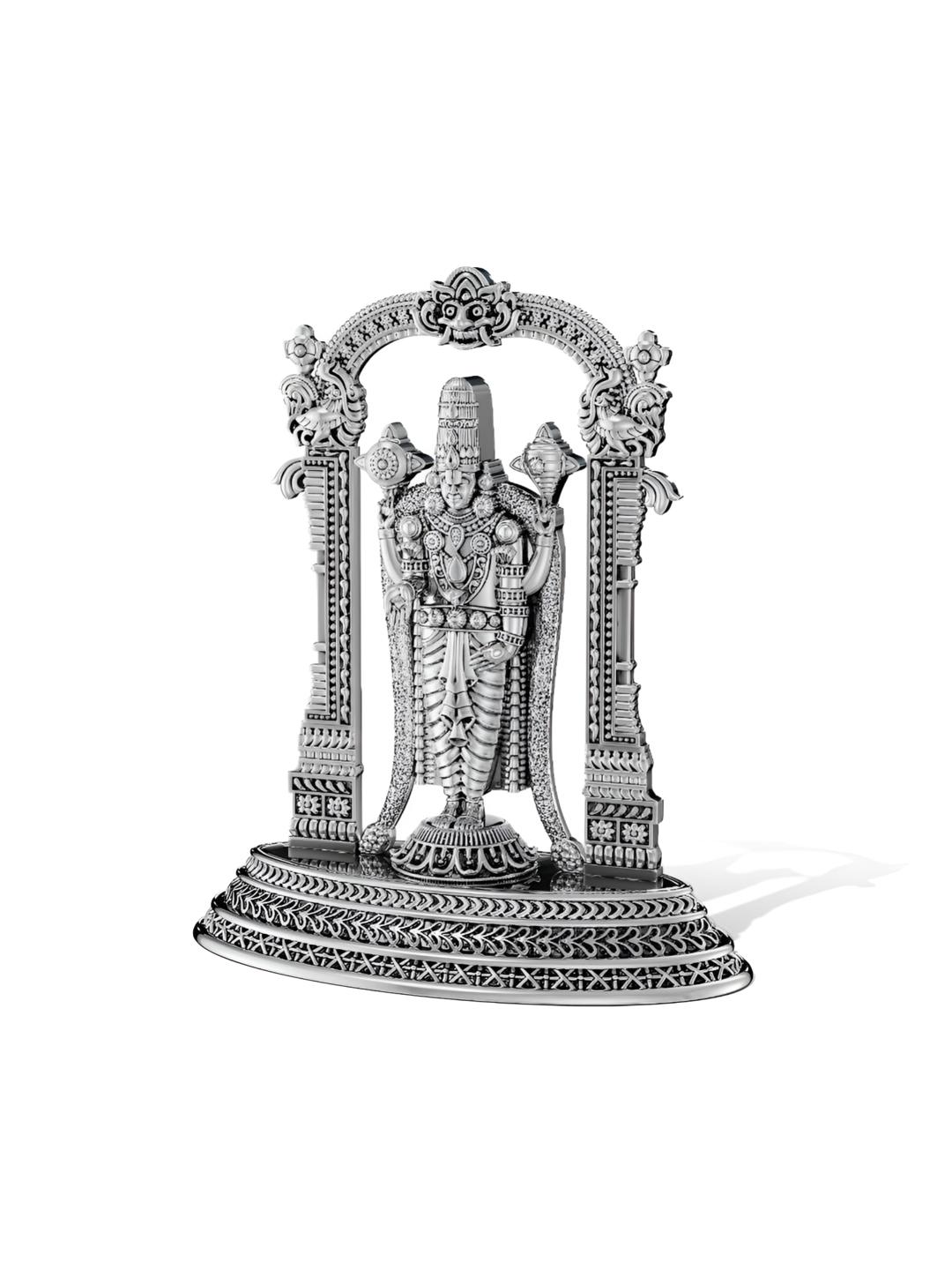 Buy Joyalukkas Silver Toned Idol Religious Showpieces - Showpieces for ...