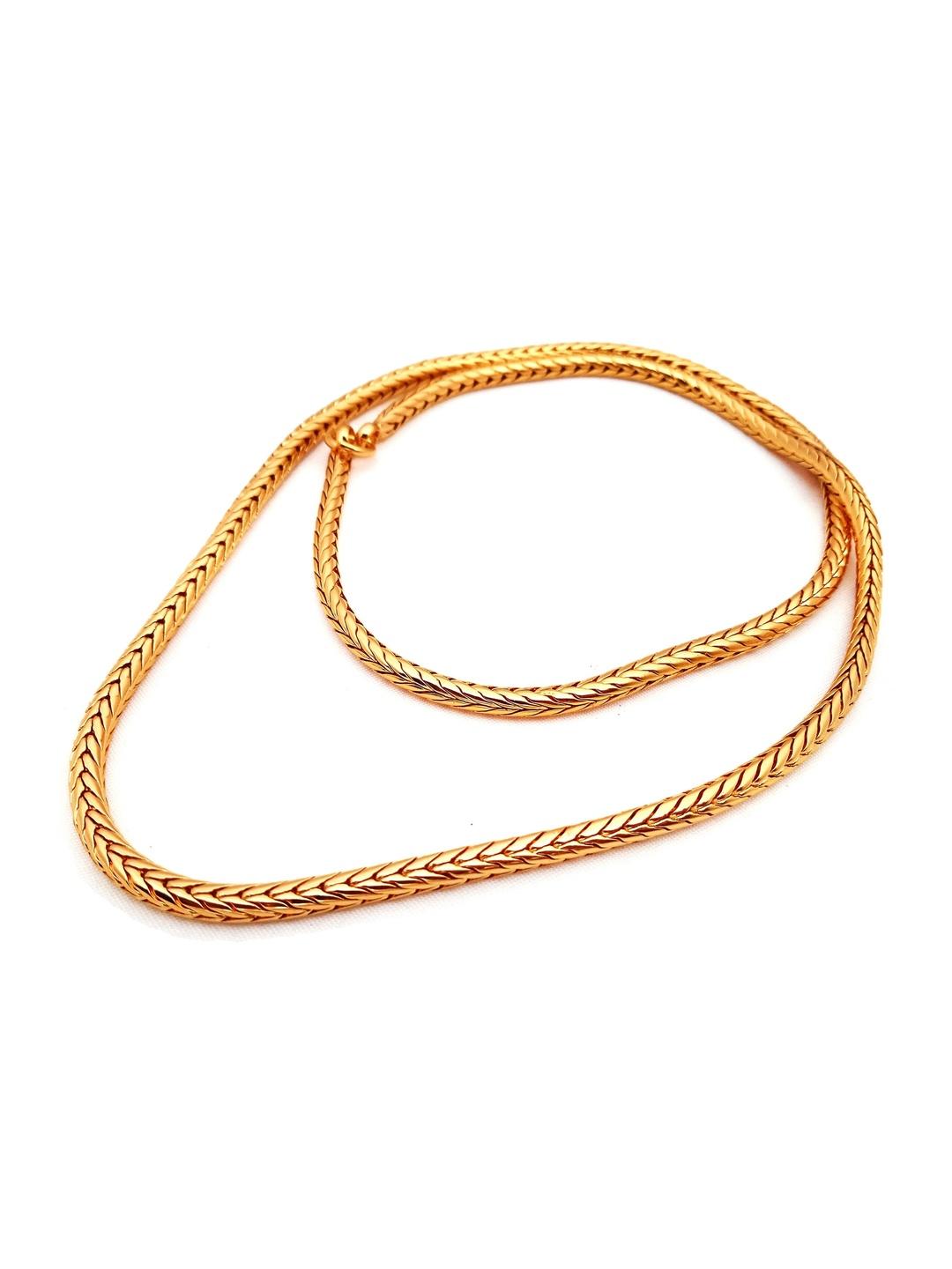 Buy Fashion Fusion Collection Unisex Minimal Chain - Necklace And ...