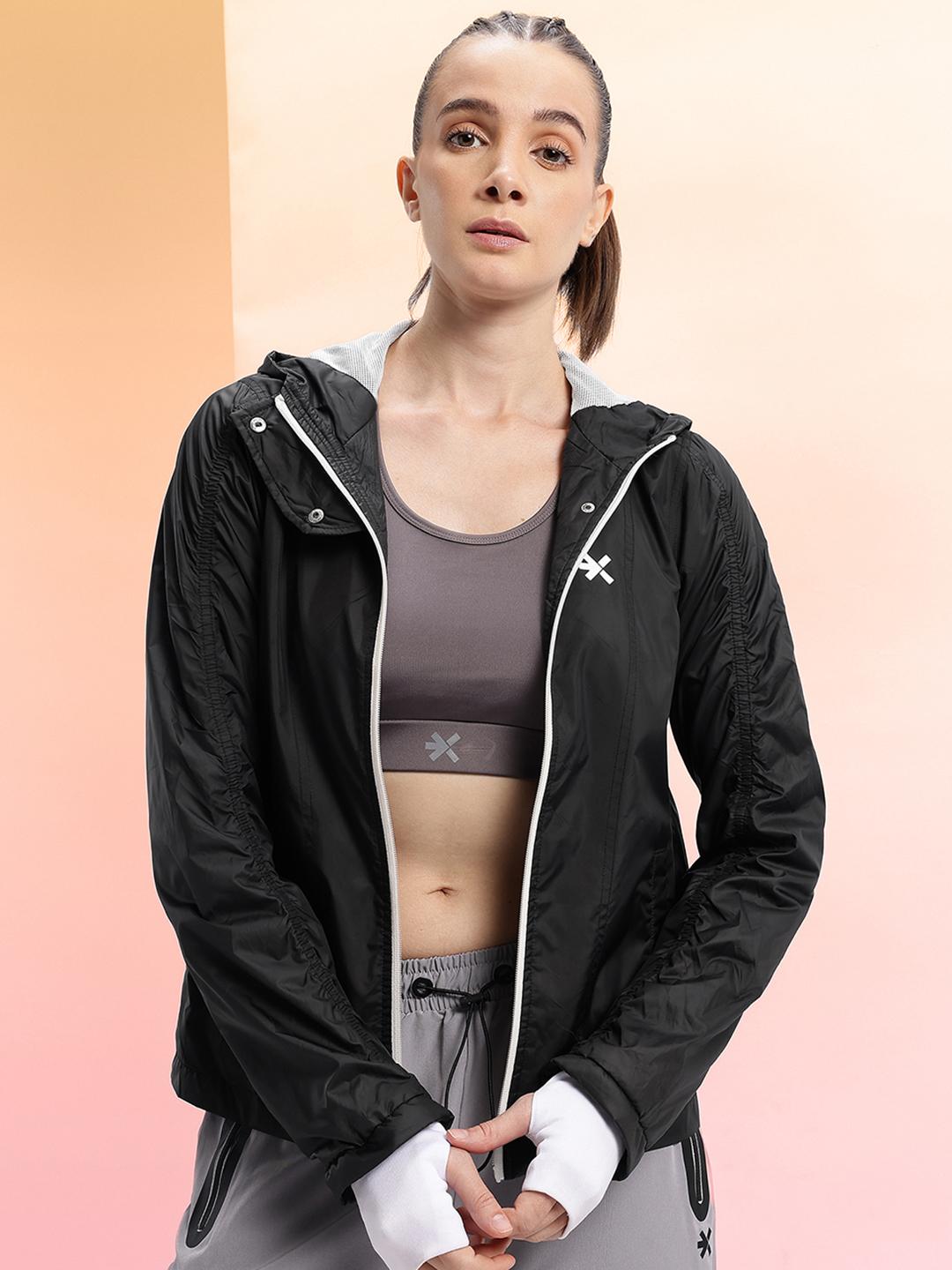 Buy HRX By Hrithik Roshan Women Hooded Training Jacket - Jackets for ...