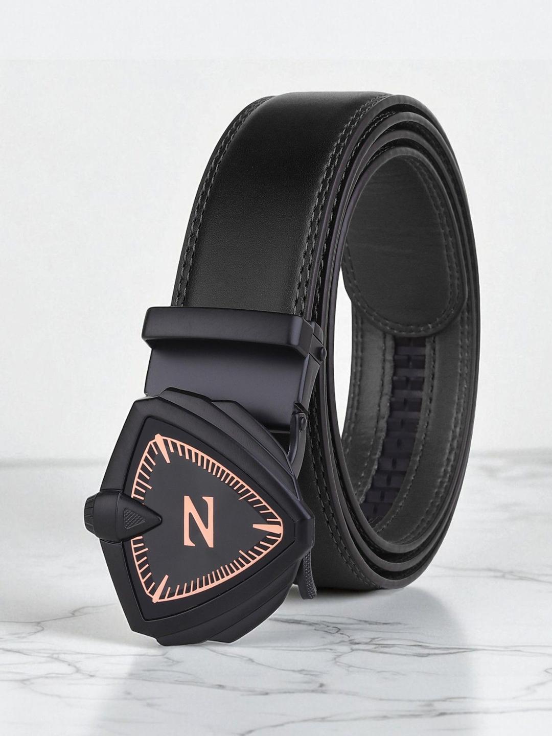 Buy ZORO Men Textured Formal Belt - Belts for Men 37159376 | Myntra