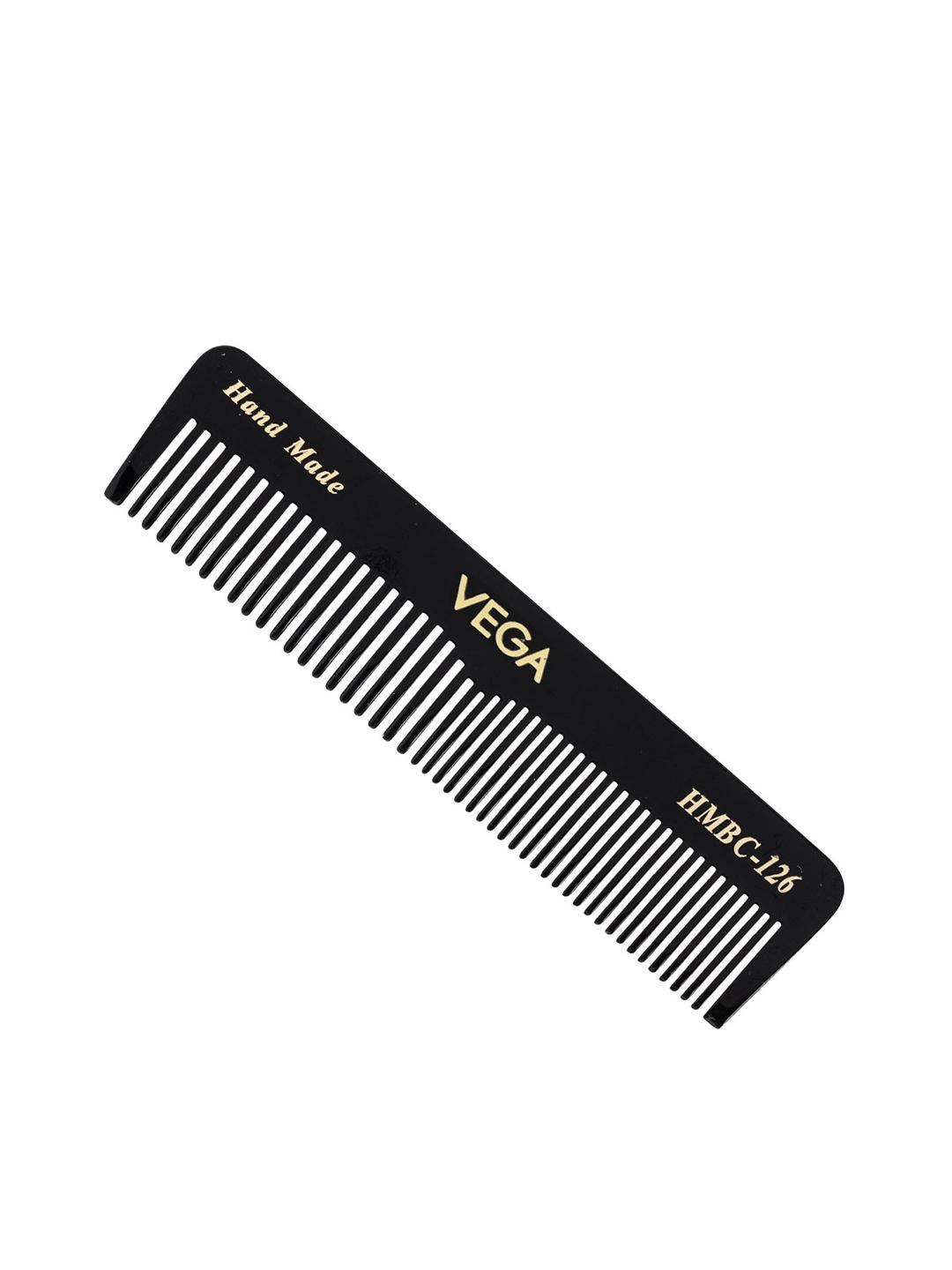 Buy VEGA HMBC 126 Handmade Pocket Hair Comb Black - Hair Brush And Comb ...
