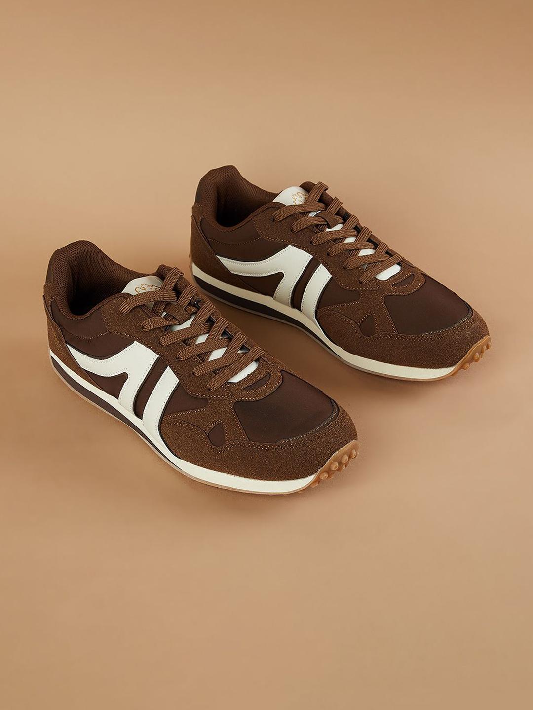 Buy Kappa Men Round Toe Colourblocked Synthetic Lace Ups Sneakers ...