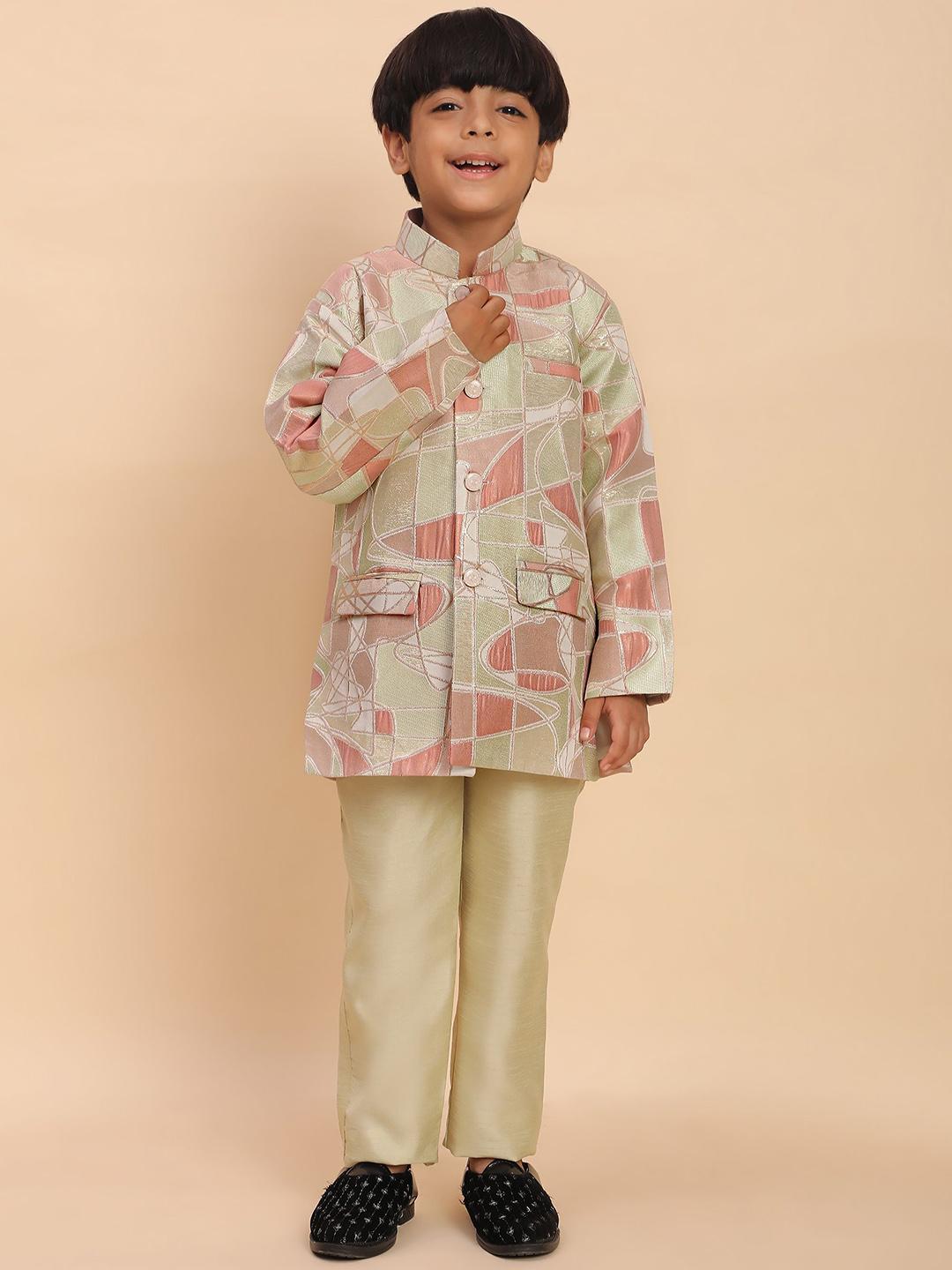 Buy Pro Ethic STYLE DEVELOPER Boys Self Designed Regular Fit Jodhpuri ...