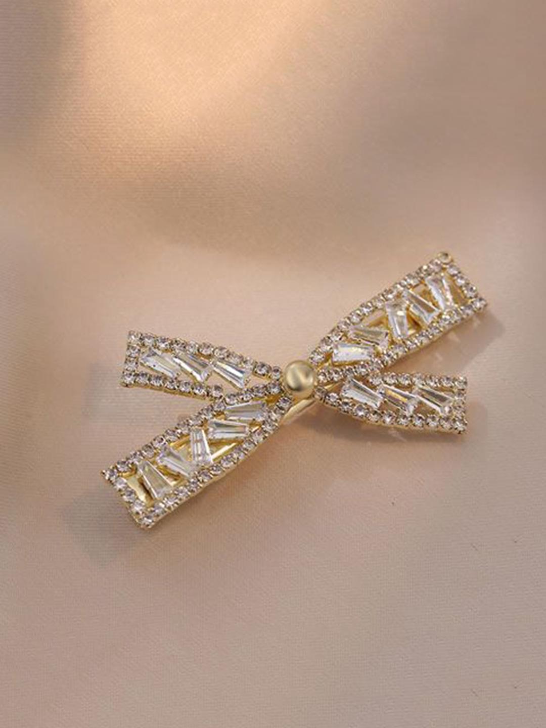 Buy Stoln Women Geometric Embellished Claw Clip - Hair Accessory for ...