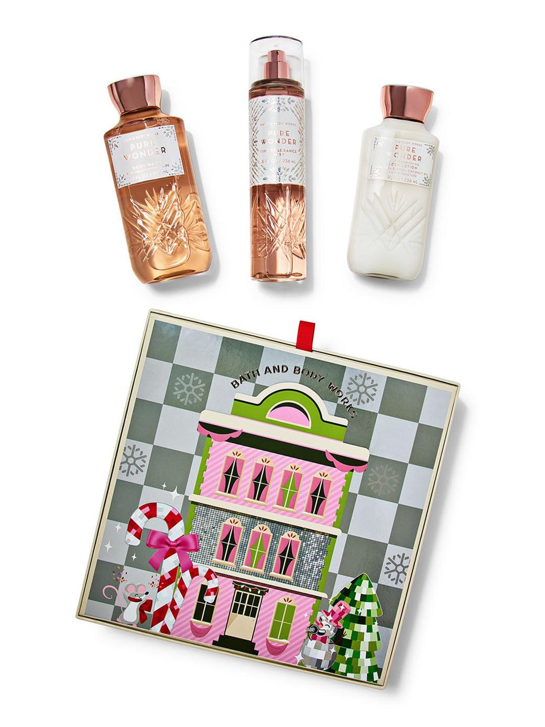 Buy Bath & Body Works Pure Wonder Gift Box Set - Bath And Body Gift Set ...