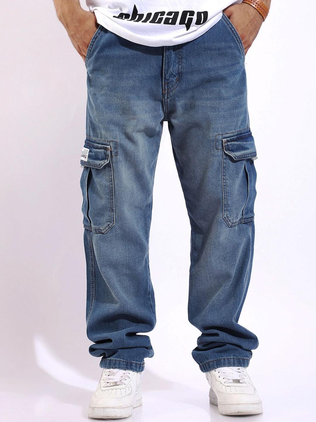 Buy JIMMY & JORDAN Men Mid Rise Light Fade Jeans - Jeans for Men ...
