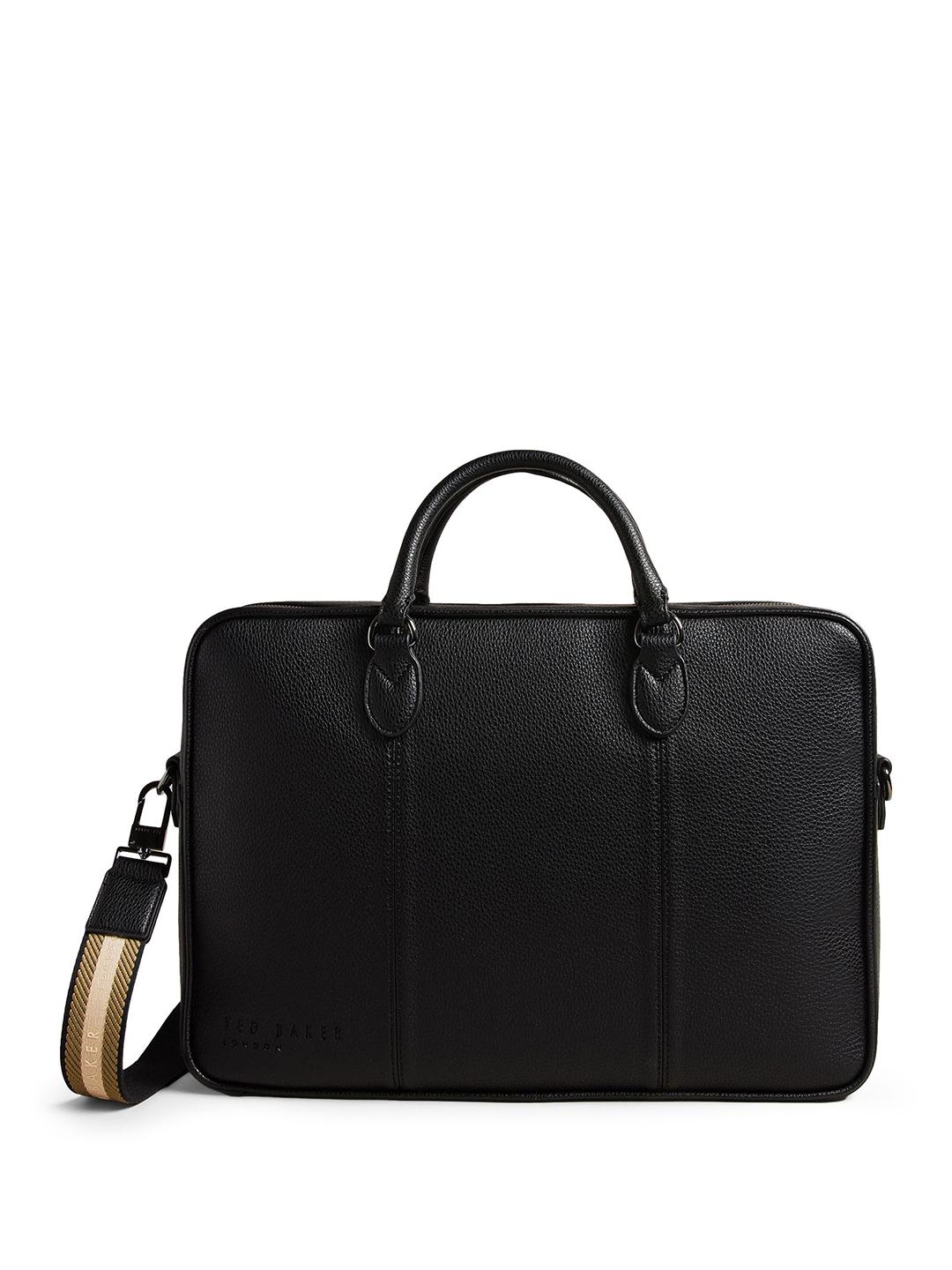 Buy Ted Baker Men Solid Two Handles Laptop Briefcase Bag - Laptop Bag ...