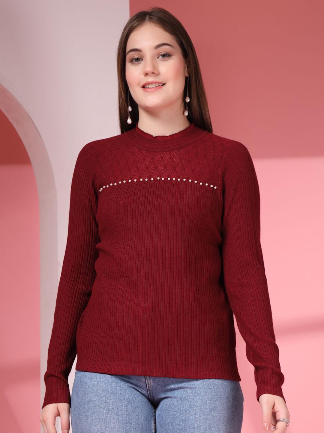 Buy R.Code By The Roadster Life Co. High Neck Woollen Pullover ...