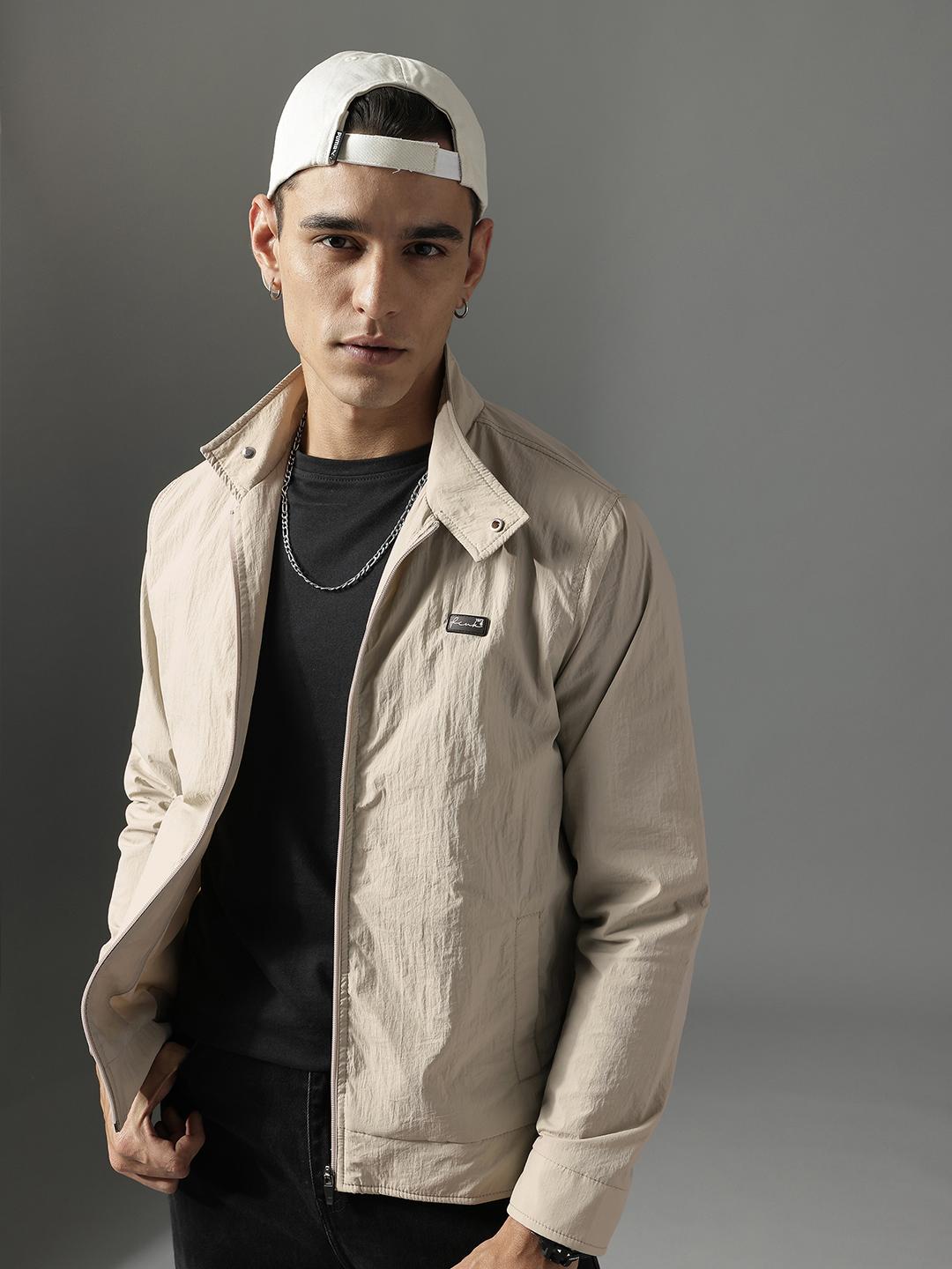 Buy FCUK Stand Collar Tailored Jacket - Jackets for Men 36539297 | Myntra