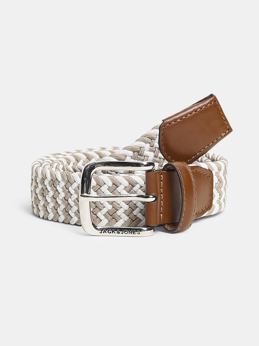 Buy Jack & Jones Men Braided Belt - Belts for Men 36792035 | Myntra