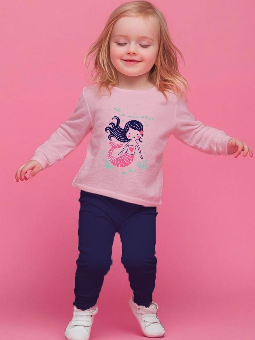 Buy Luke & Lilly Kids Girls Printed Clothing Set - Clothing Set for ...