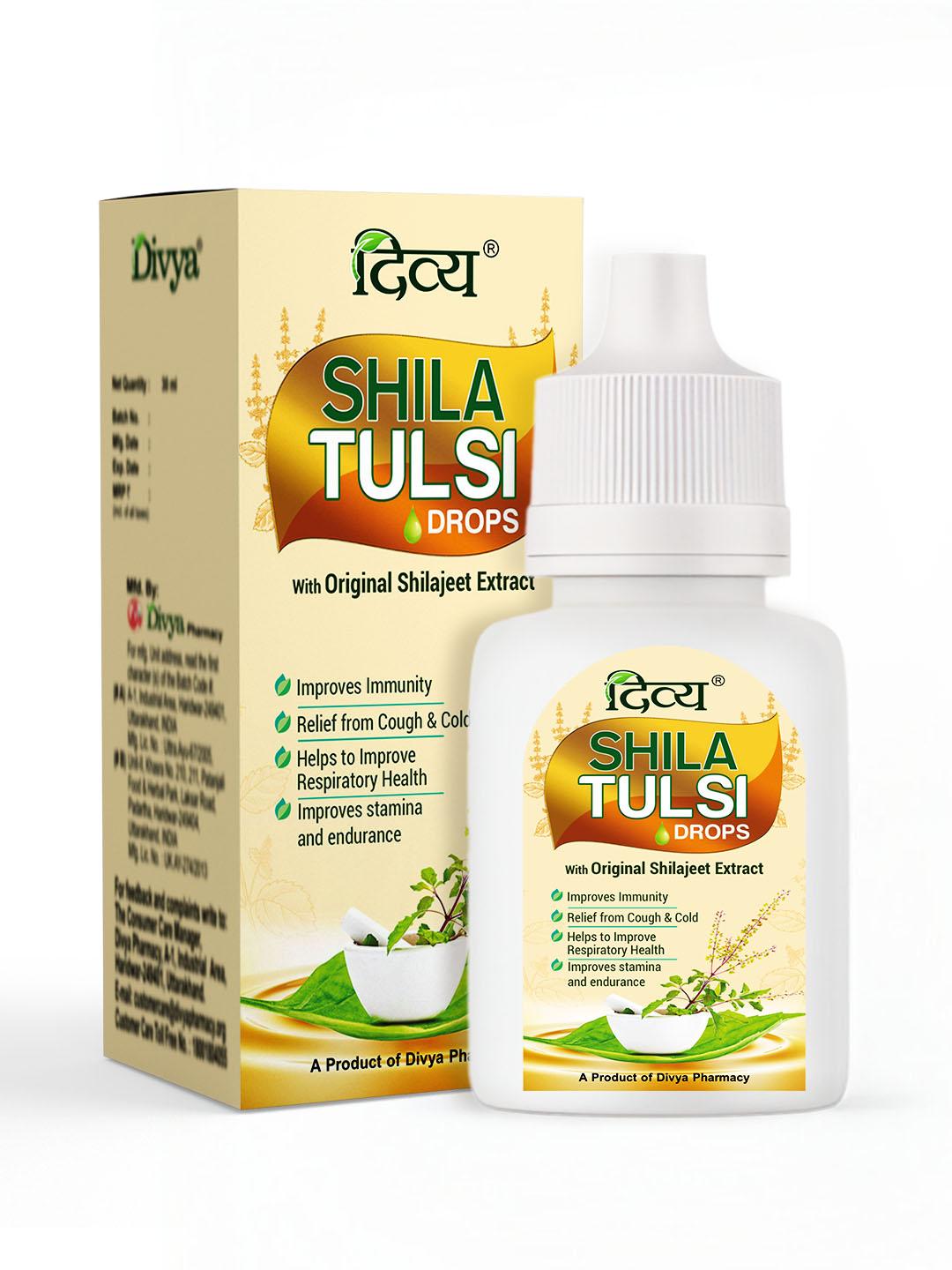 Buy Patanjali Divya Shila Tulsi Drop With Original Shilajeet Extract 30 ...