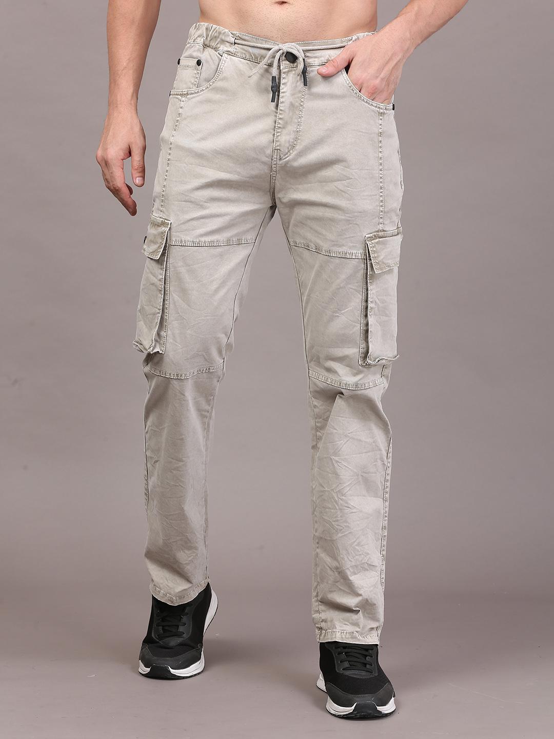 Buy COY Men Comfort Relaxed Fit Mid Rise Stretchable Vintage Wash ...